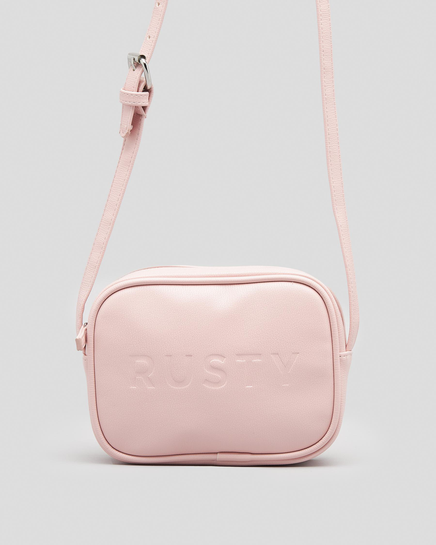 Shop Rusty Riviera Crossbody Bag In Pastel Pink - Fast Shipping & Easy ...