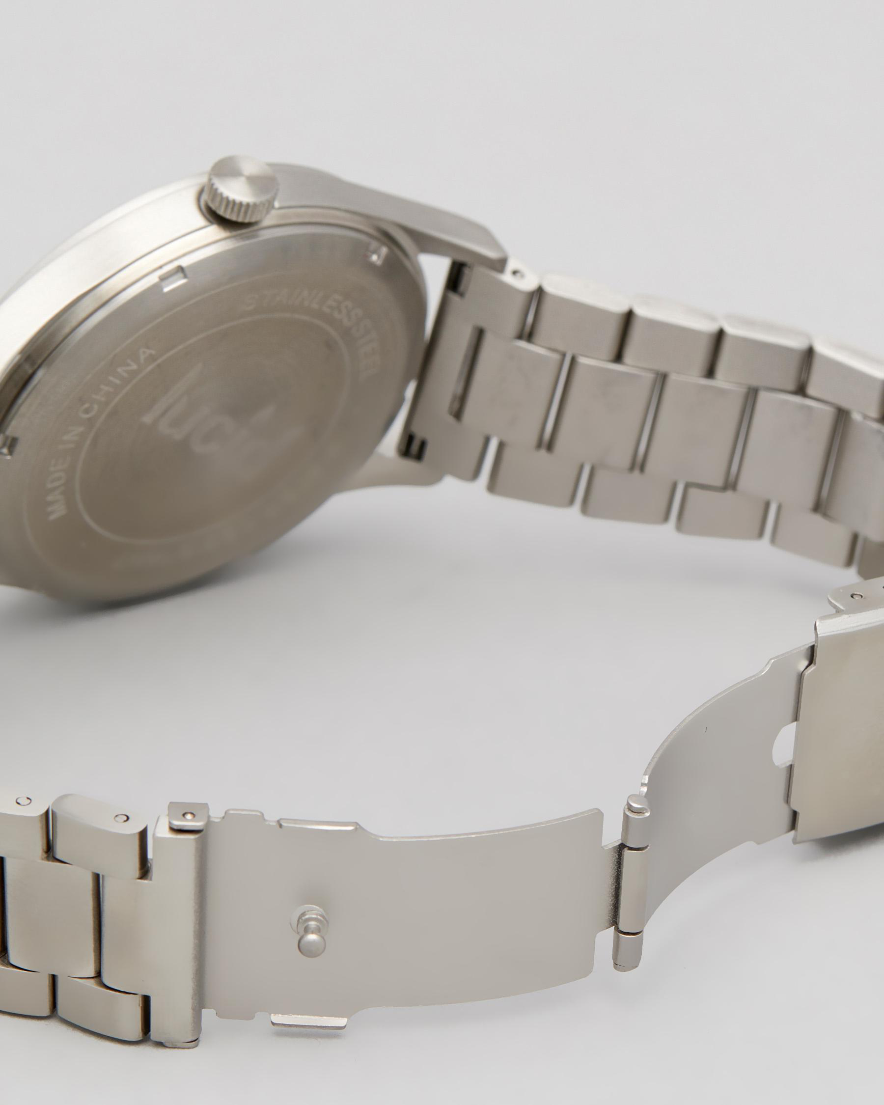 Shop Lucid Shield Watch In Navy/silver - Fast Shipping & Easy Returns ...