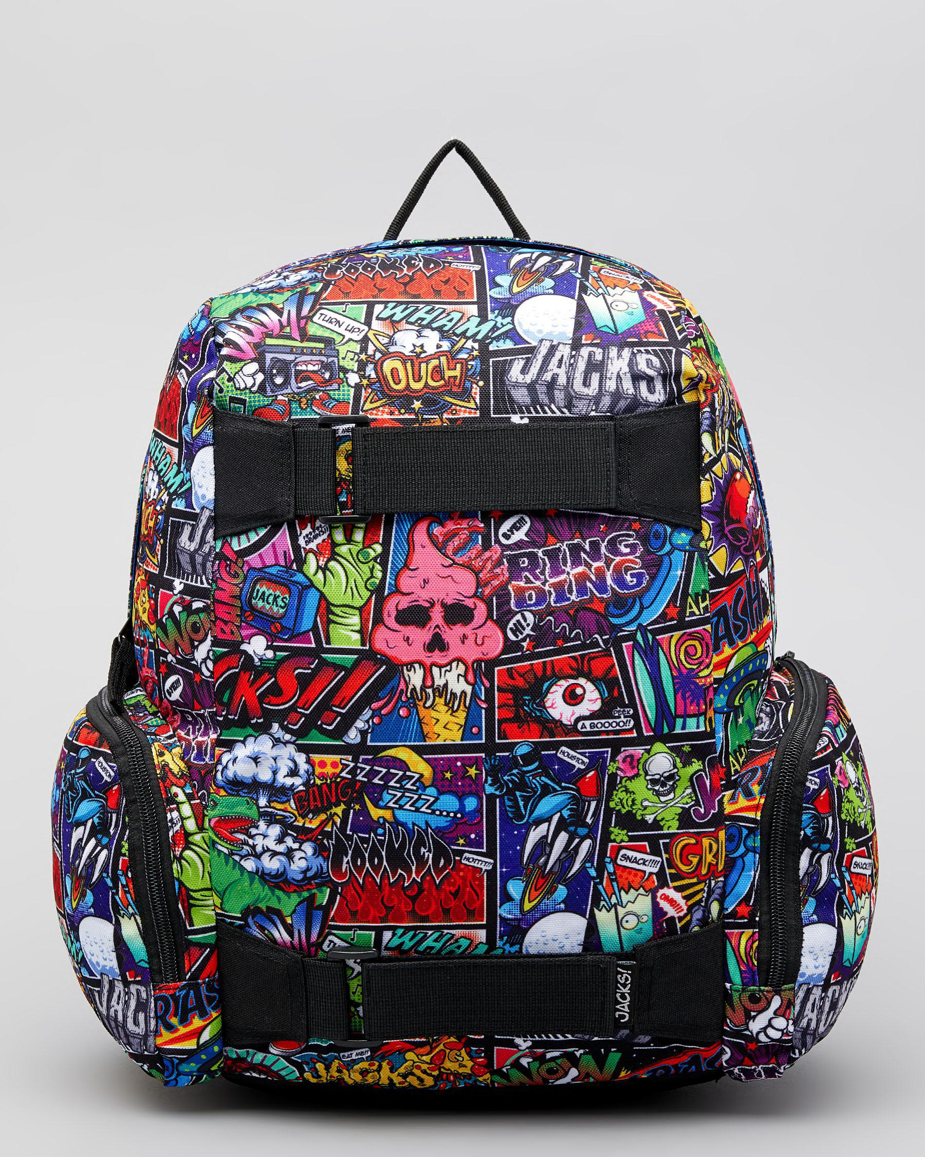 Shop Jacks Pop Art Backpack In Multi - Fast Shipping & Easy Returns ...