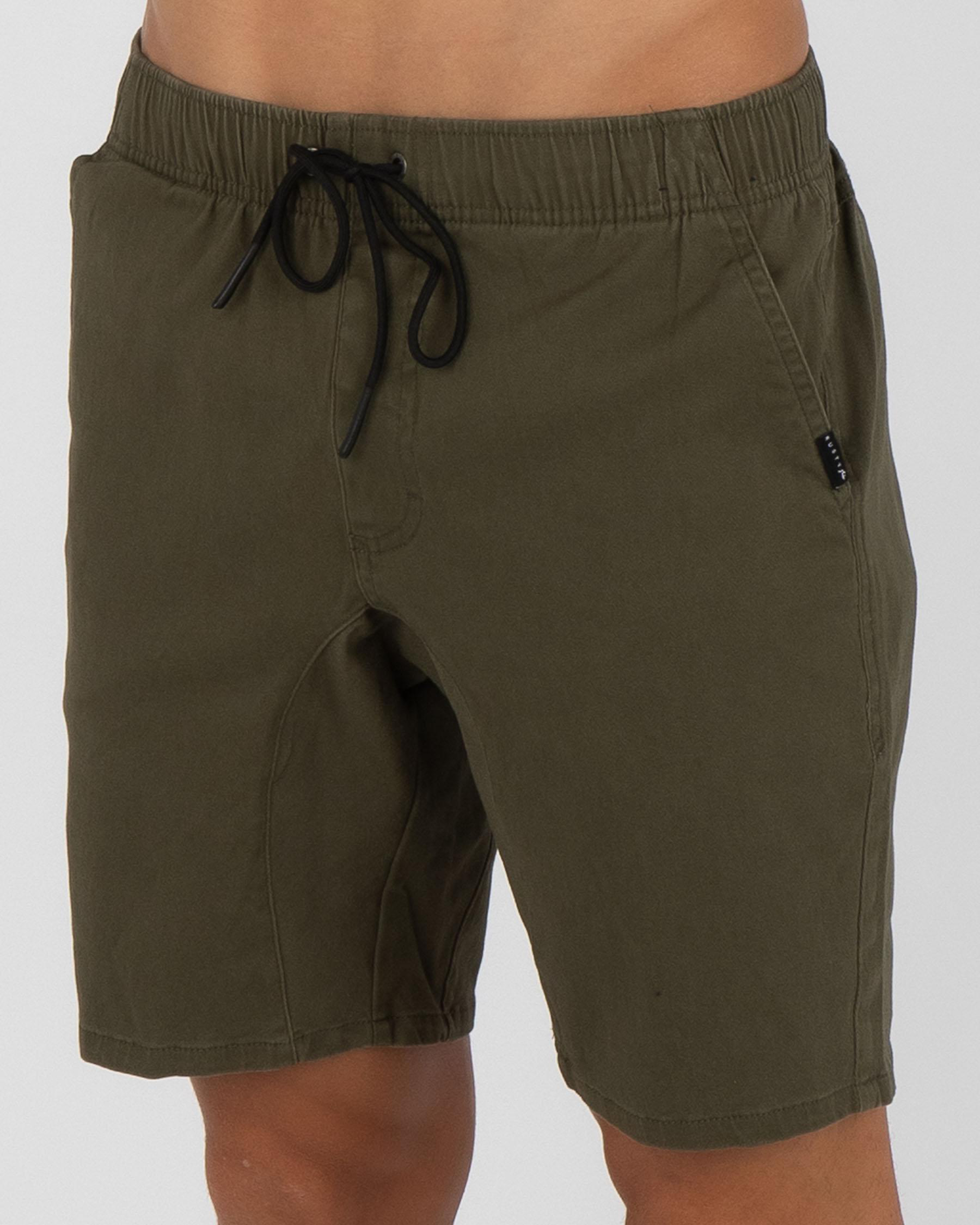 Shop Rusty Look Out Shorts In Rifle Green - Fast Shipping & Easy ...