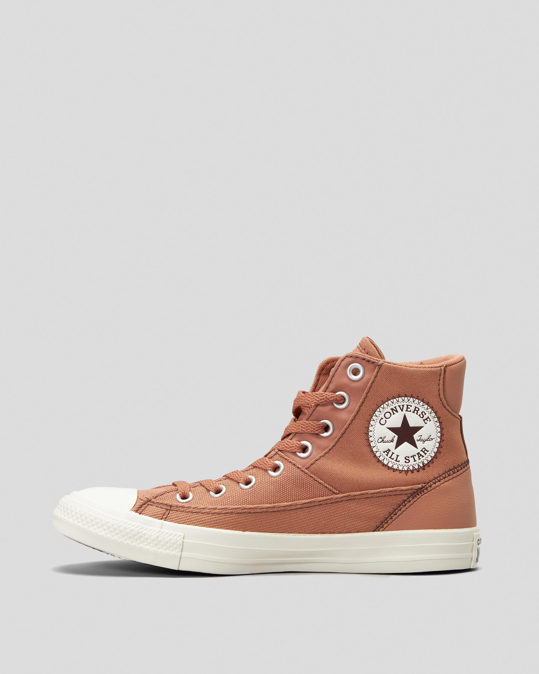 Shop Converse Womens Chuck Taylor All Star Patchwork Shoes In Clay Pot ...