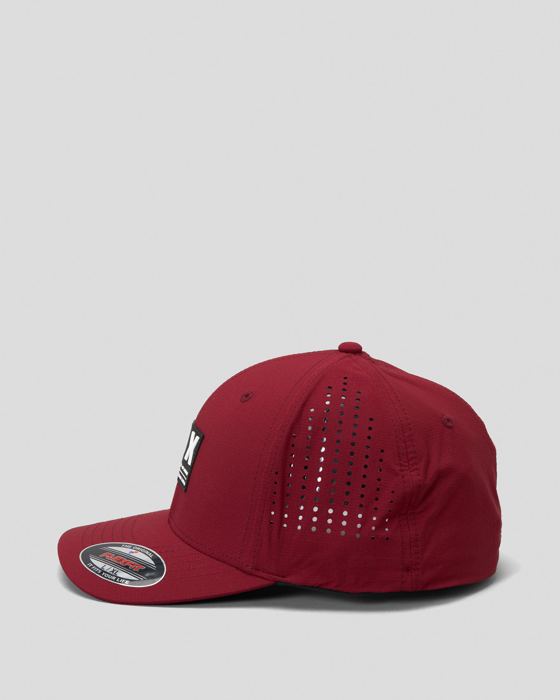 Shop Fox Fox Non Stop Tech Flexfit Cap In Scarlet - Fast Shipping ...
