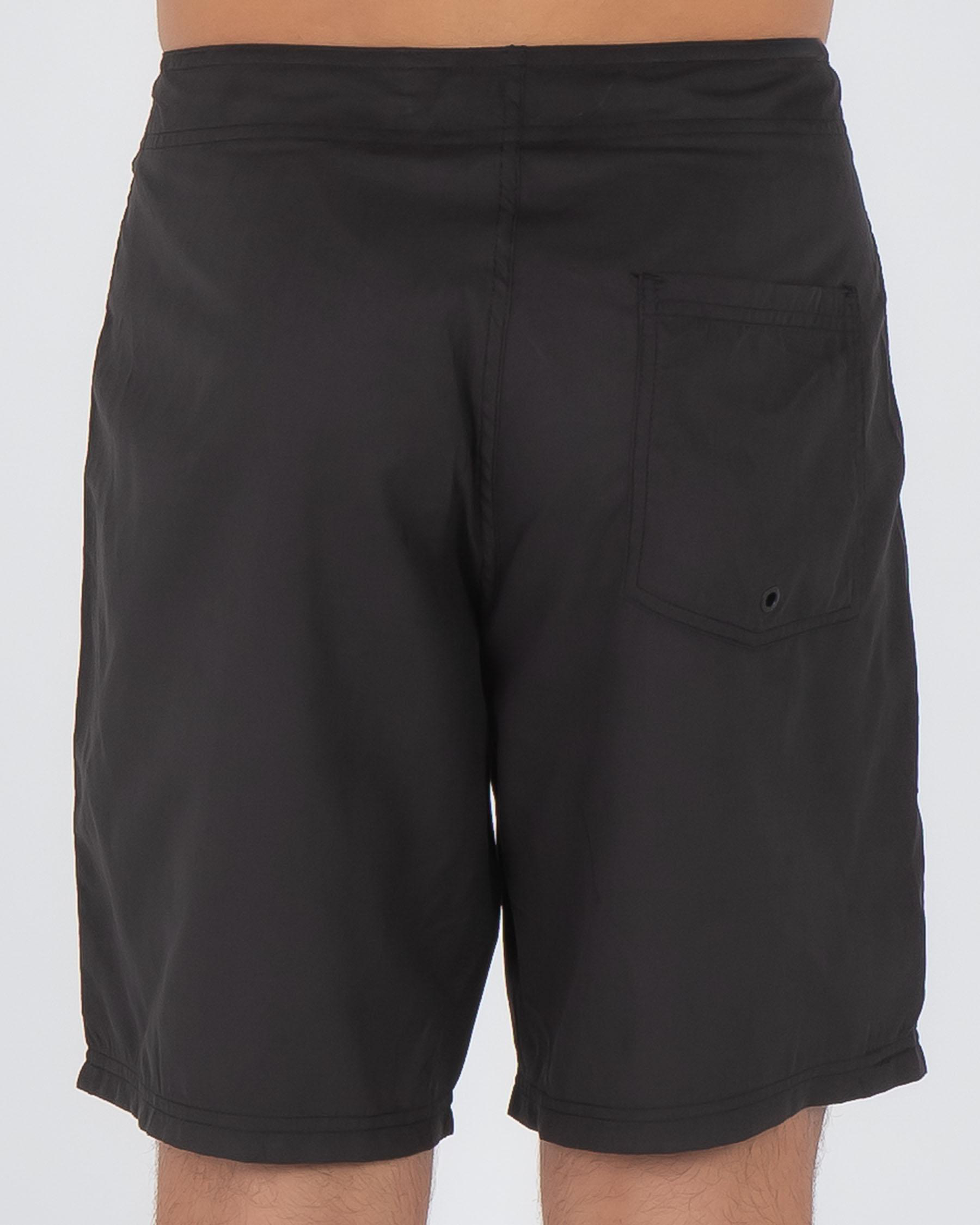 Shop Rusty Dynamic Board Shorts In Black 3 - Fast Shipping & Easy ...