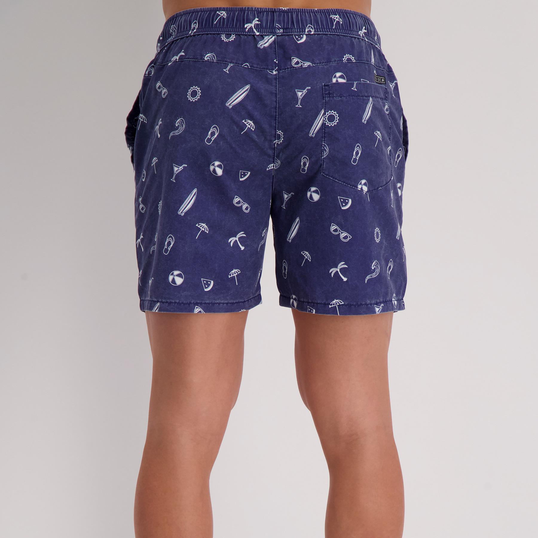 Shop Lucid Concoction Mully Shorts In Navy - Fast Shipping & Easy ...