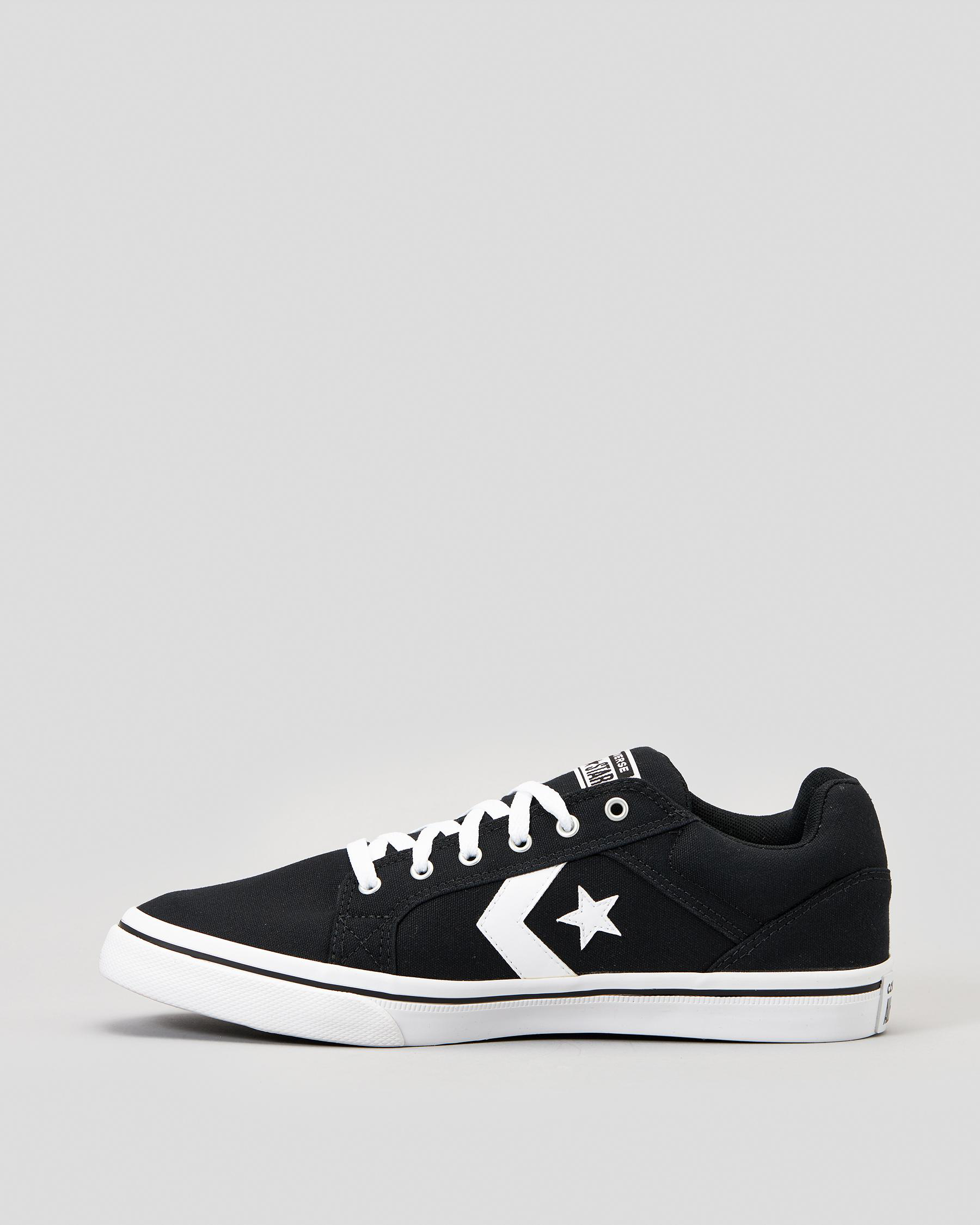 Shop Converse El Distrito 2.0 Shoes In Black/white - Fast Shipping ...