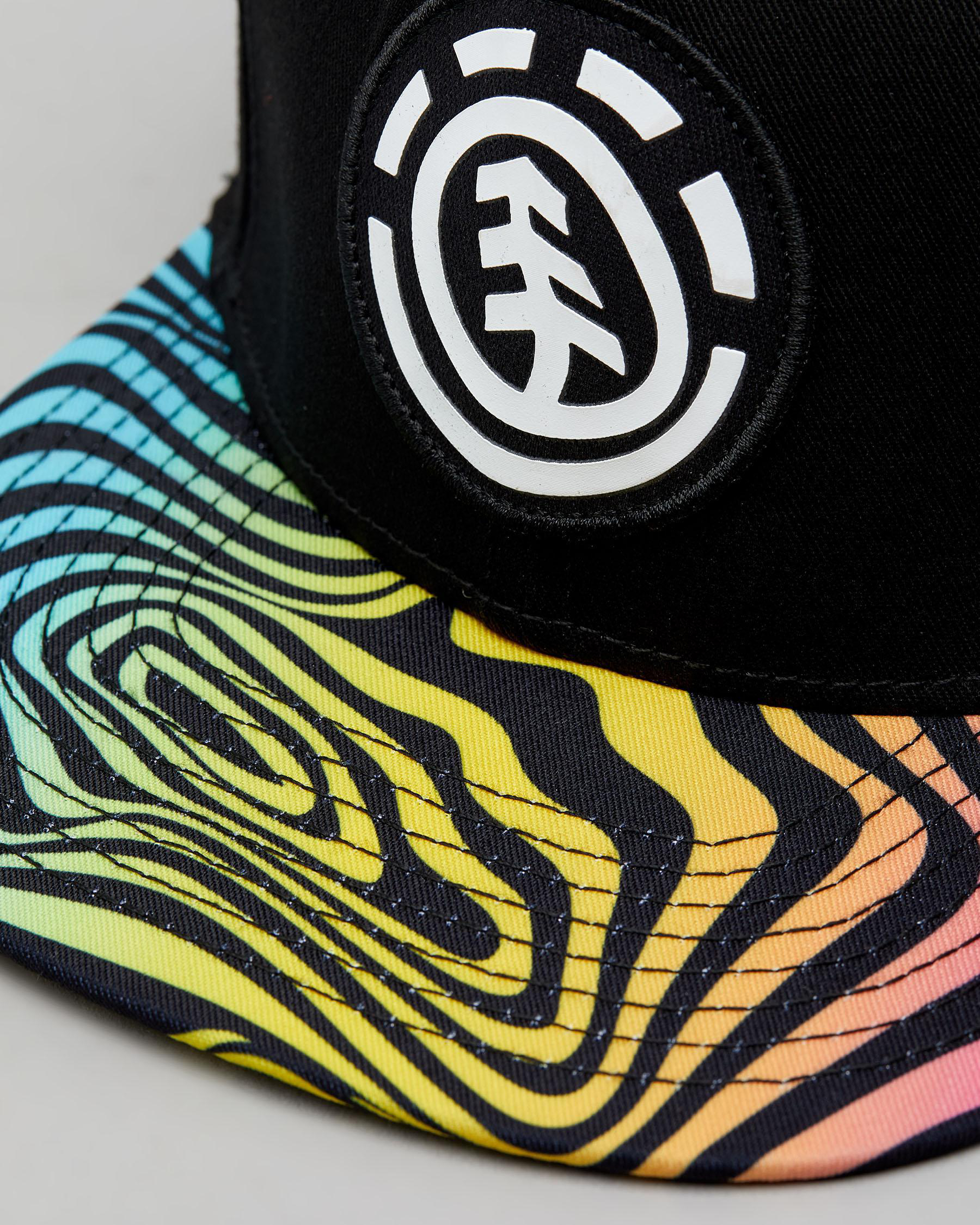 Shop Element Youth Warped Cap In Black - Fast Shipping & Easy Returns ...