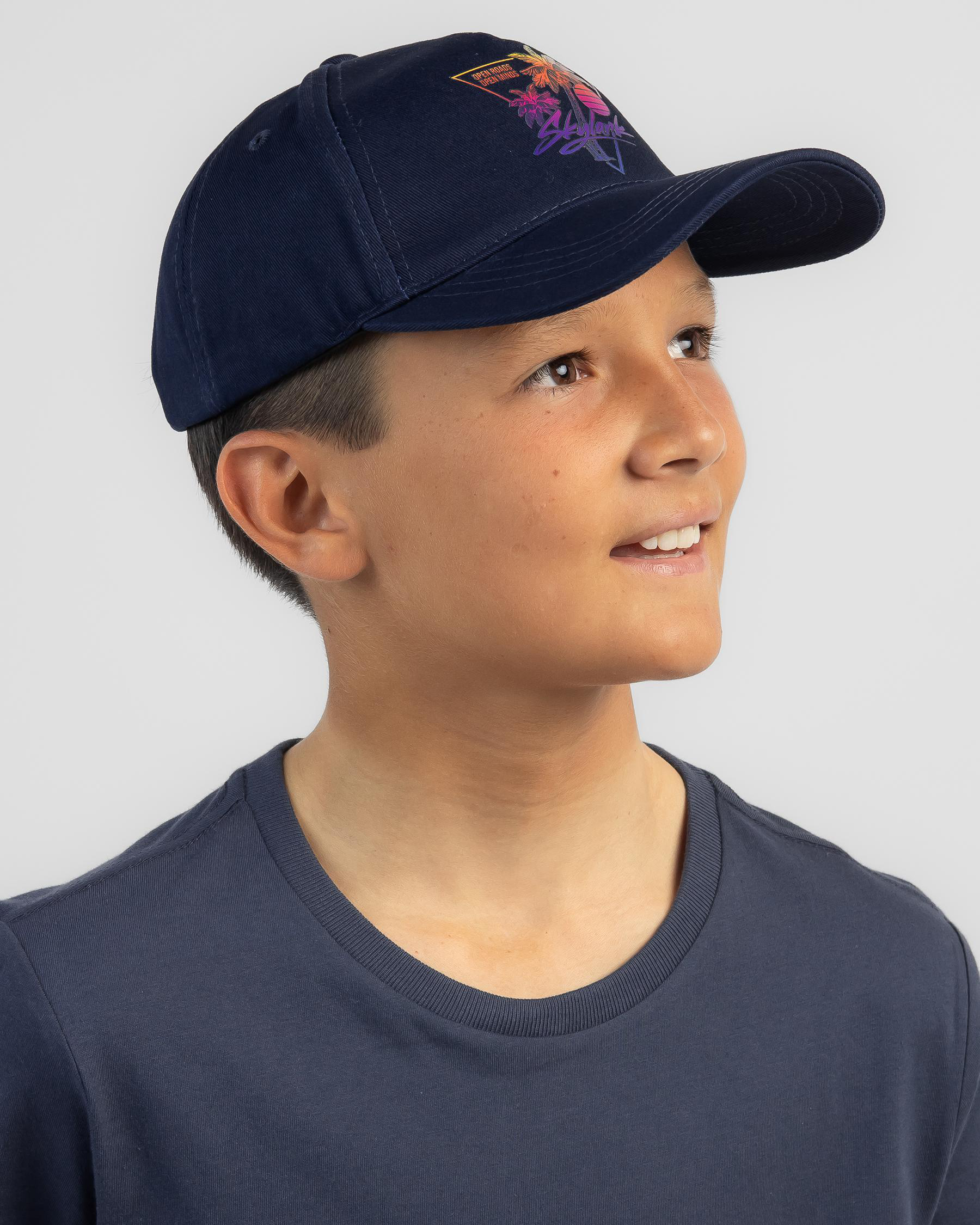 Shop Skylark Boys' Tropics Snapback Cap In Navy - Fast Shipping & Easy ...