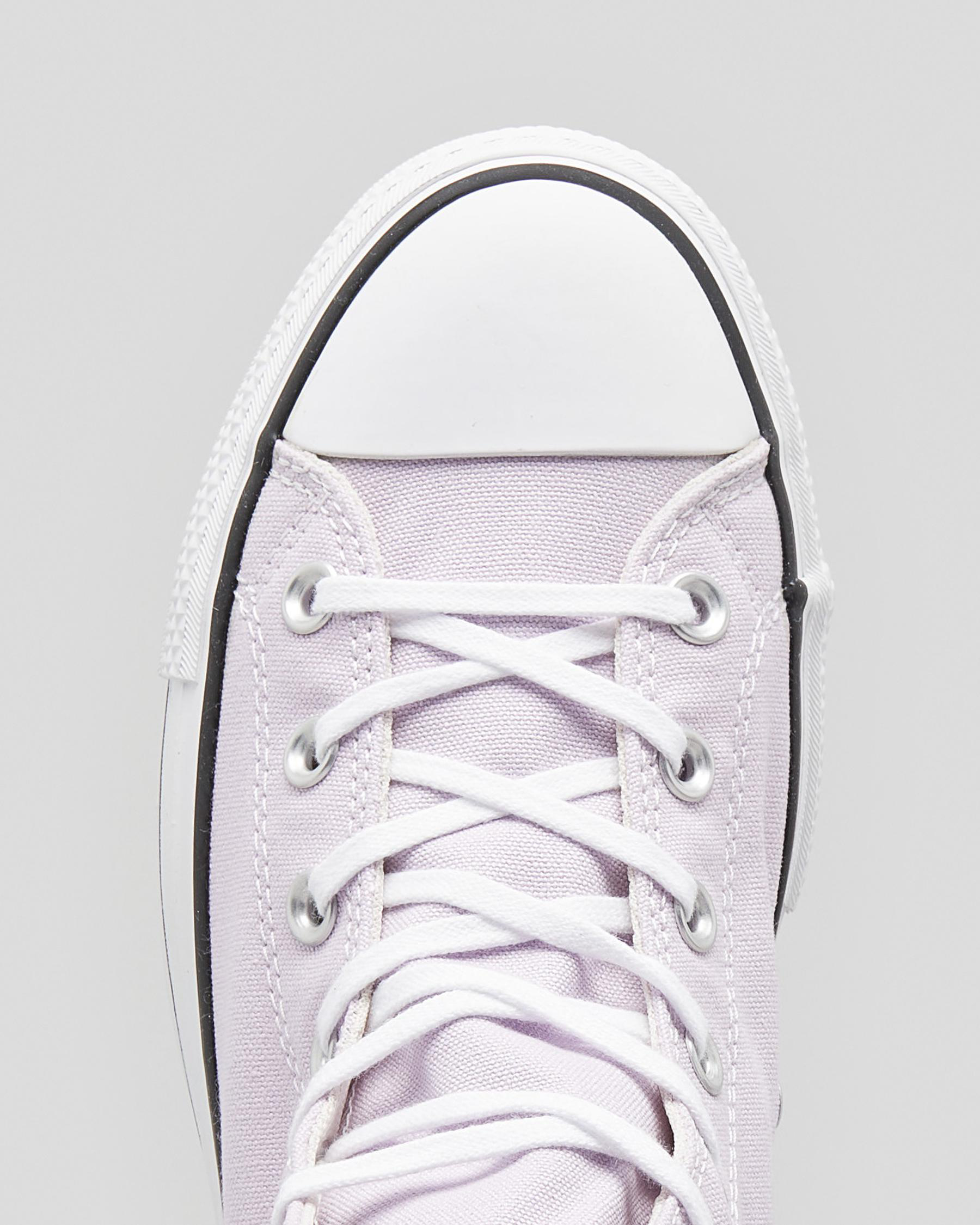 Shop Converse Womens Chuck Taylor All Star Lift Hi Shoes In Pale ...