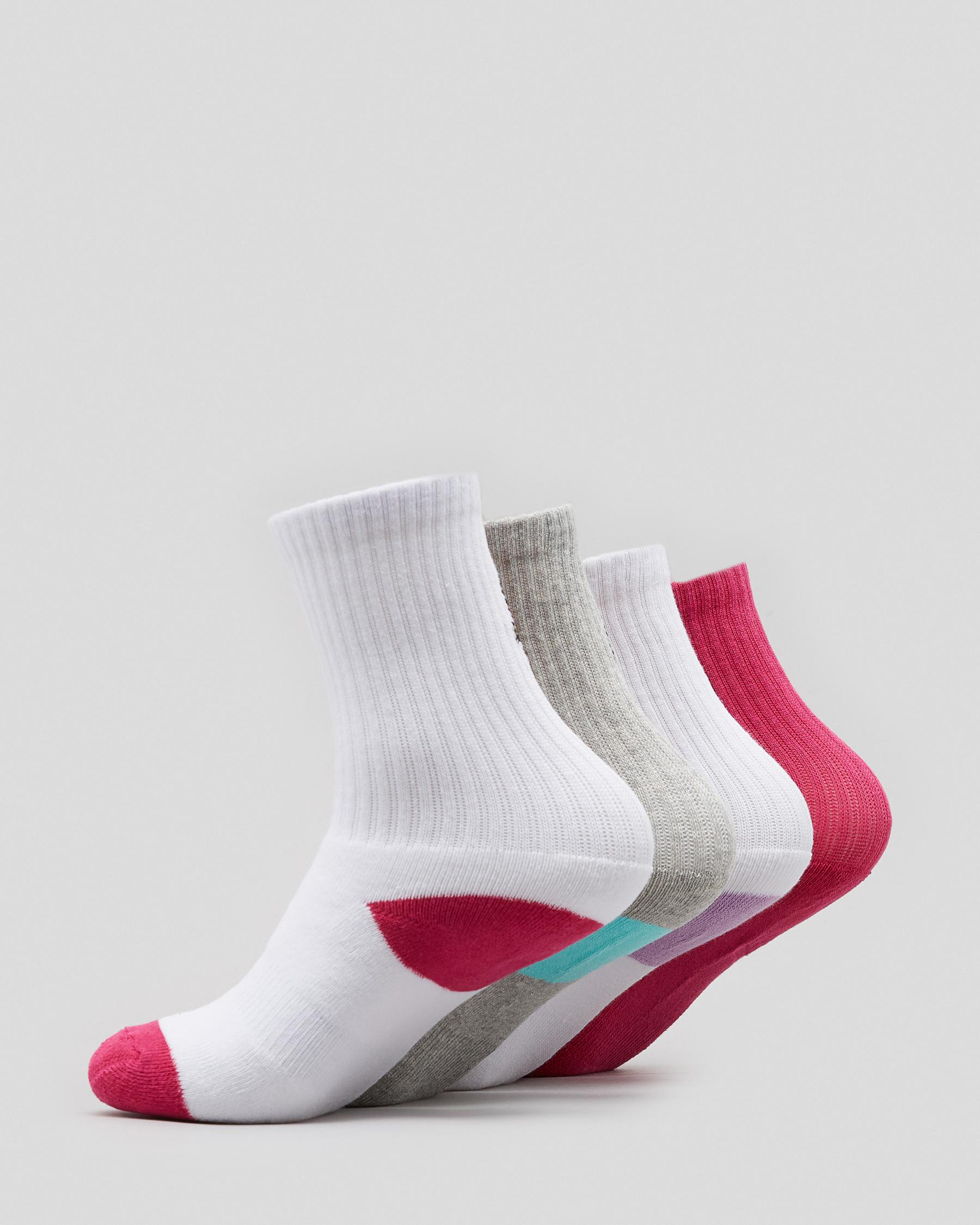 Shop Santa Cruz Girls' Pop Dot Sock Pack In Assorted - Fast Shipping ...