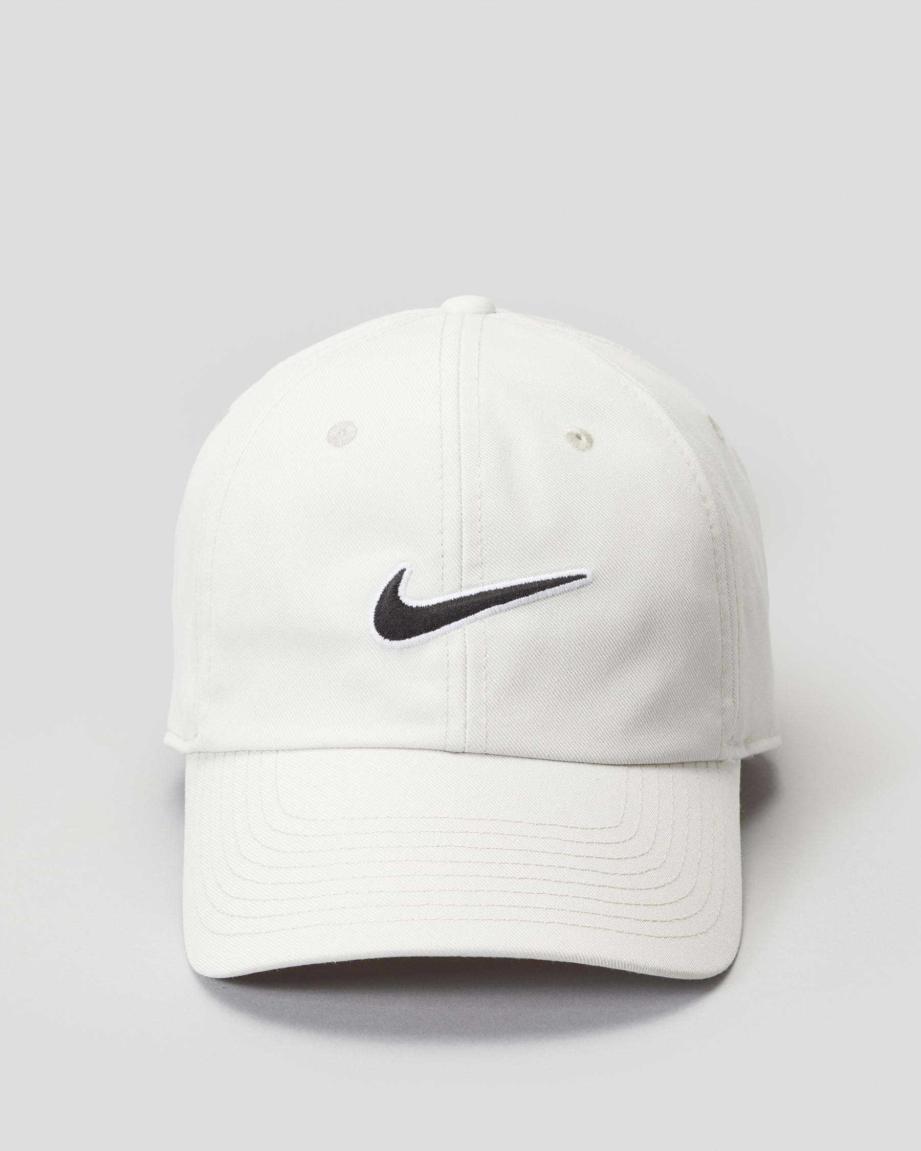 Nike Swoosh Club Cap In Light Bone/black - FREE* Shipping & Easy ...