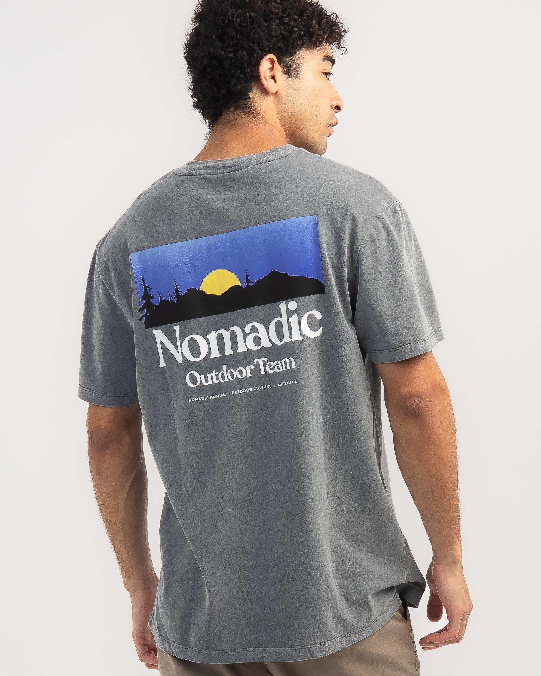 Shop Nomadic Paradise Atlantic Relaxed T-Shirt In Pigment Castlerock - Fast Shipping & Easy ...