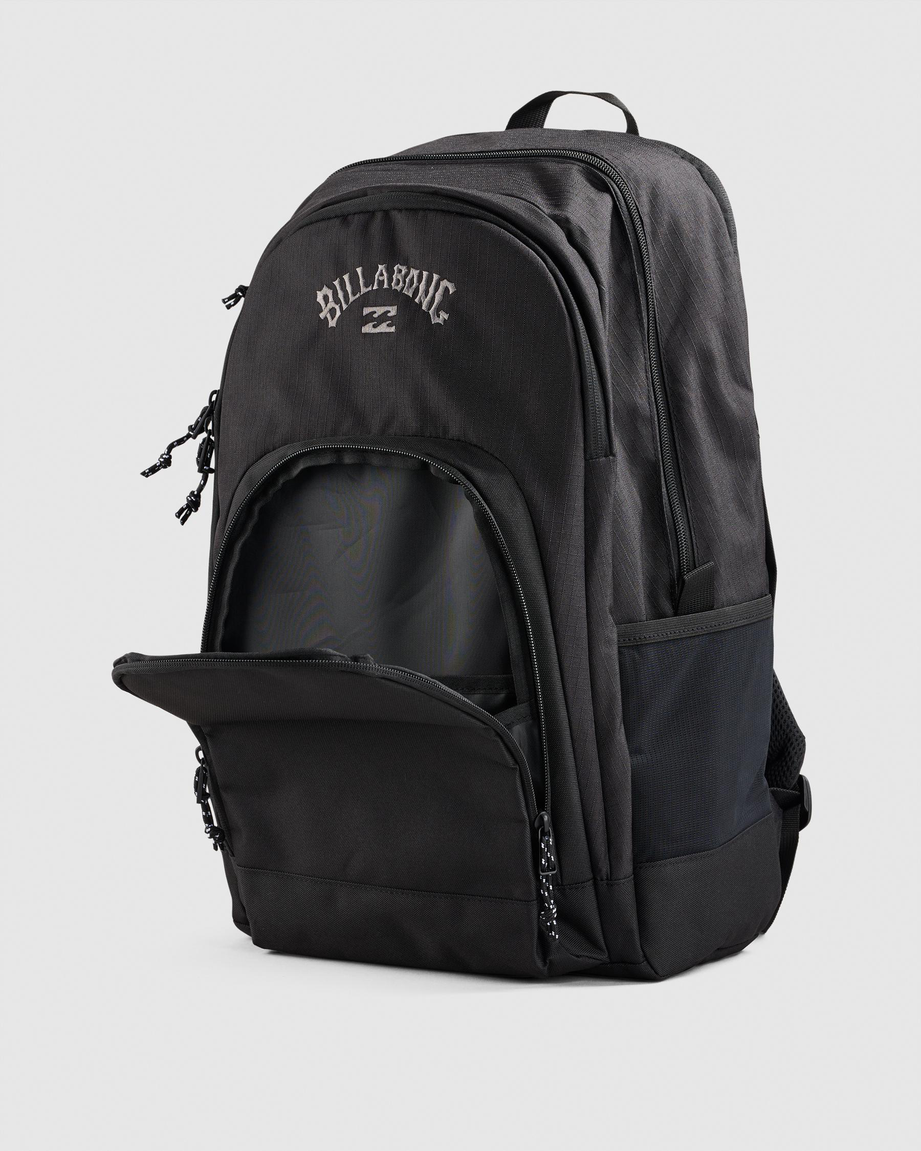 Shop Billabong Command Backpack In Black Red - Fast Shipping & Easy ...