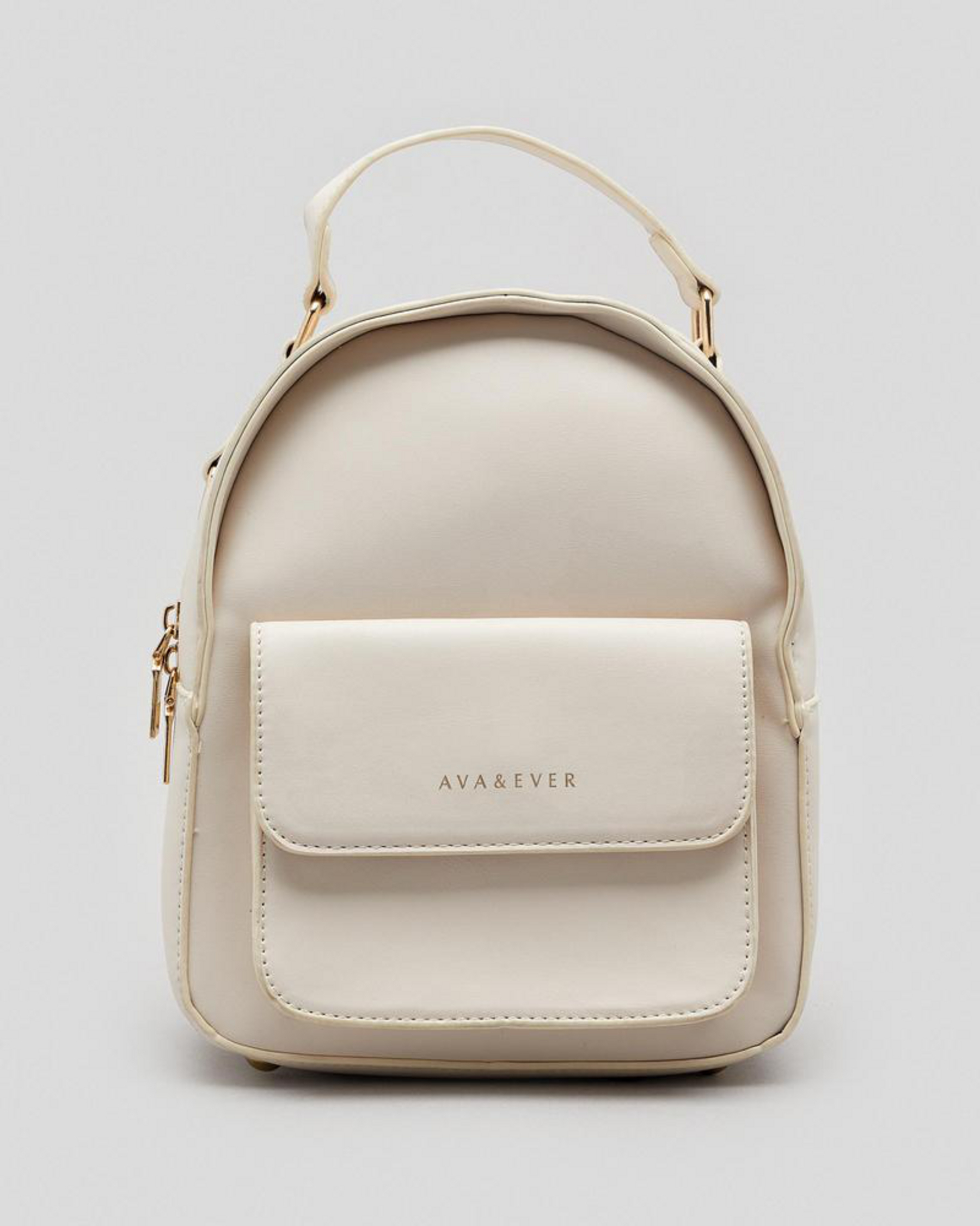 Shop Ava And Ever Gomez Mini Backpack In Off White - Fast Shipping ...