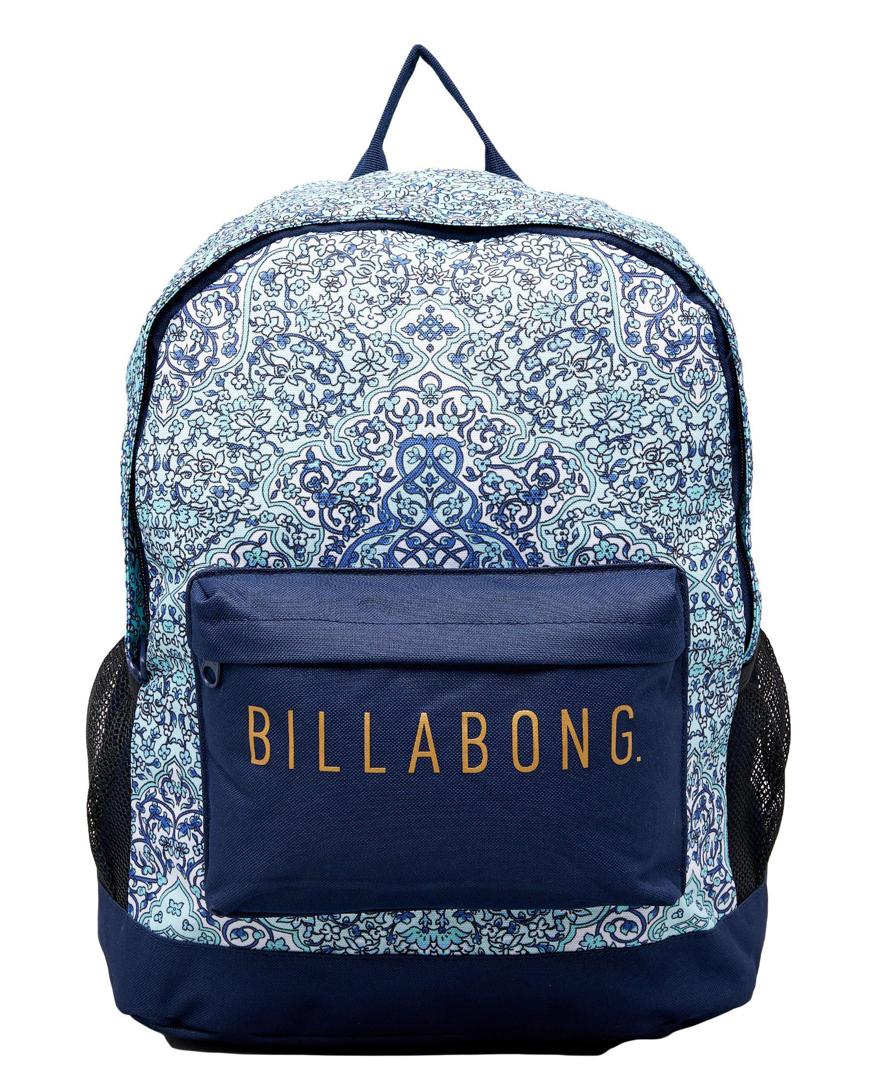 Shop Billabong Bohemia Tiki Backpack In Blue - Fast Shipping & Easy ...