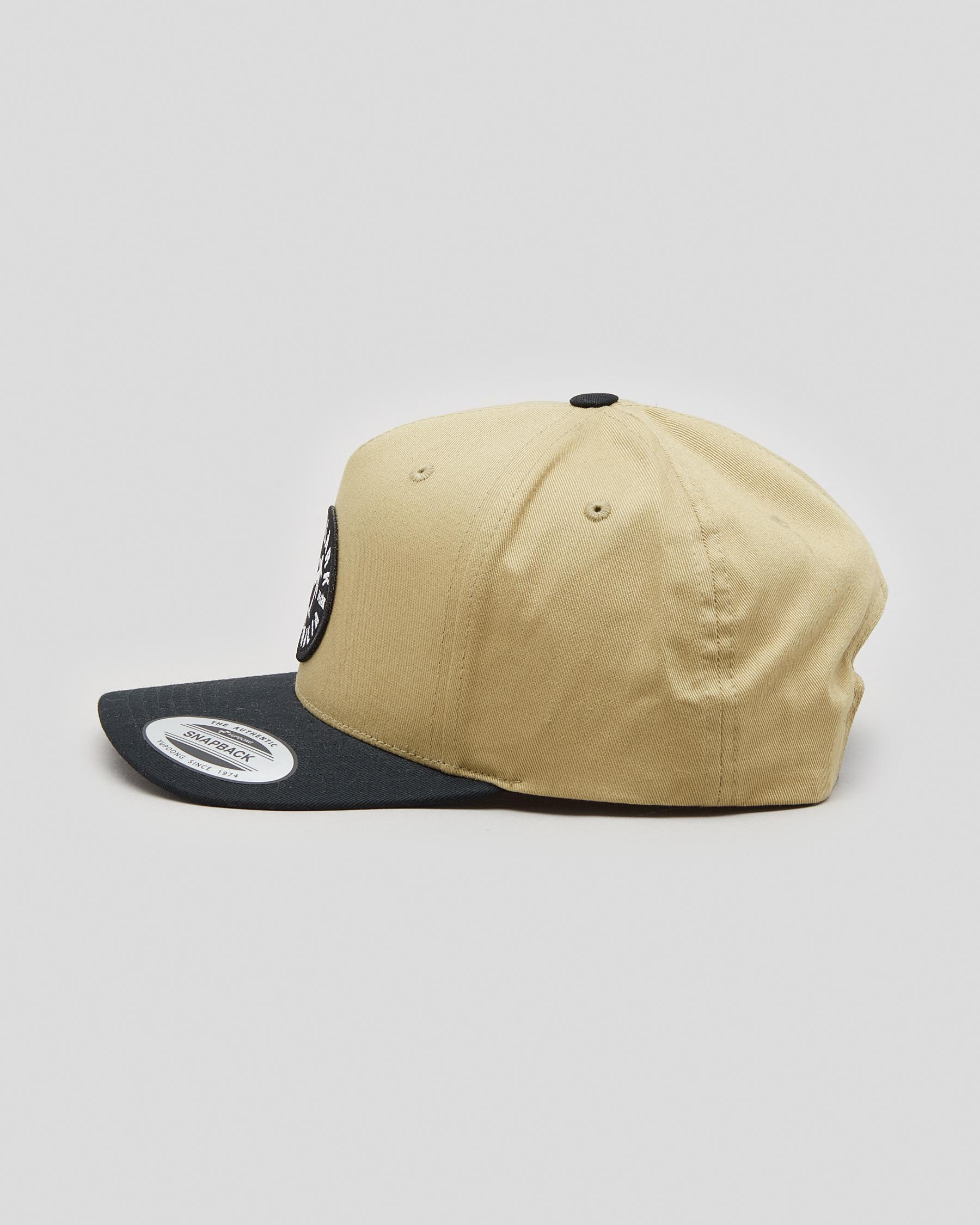 Shop Skylark Flip Side Snapback Cap In Tan/ Black - Fast Shipping ...