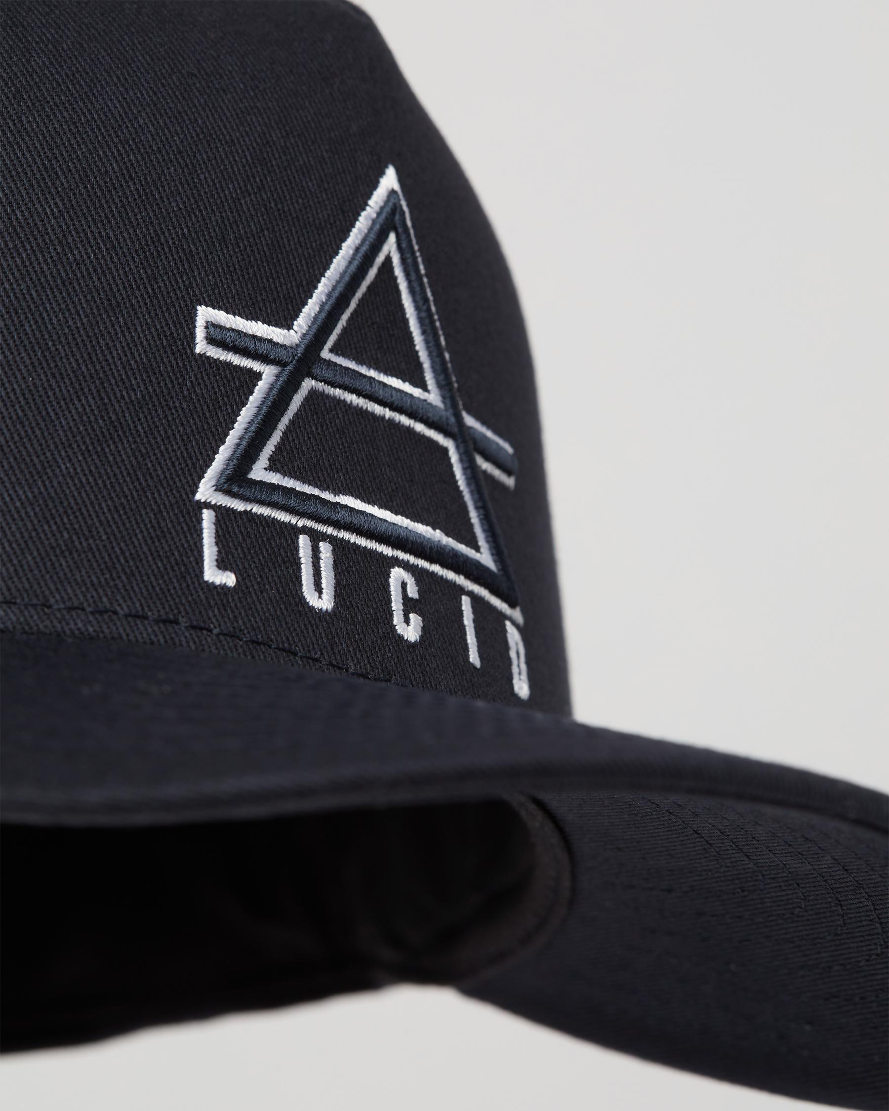 Shop Lucid Nightfall Snapback Cap In Navy - Fast Shipping & Easy ...
