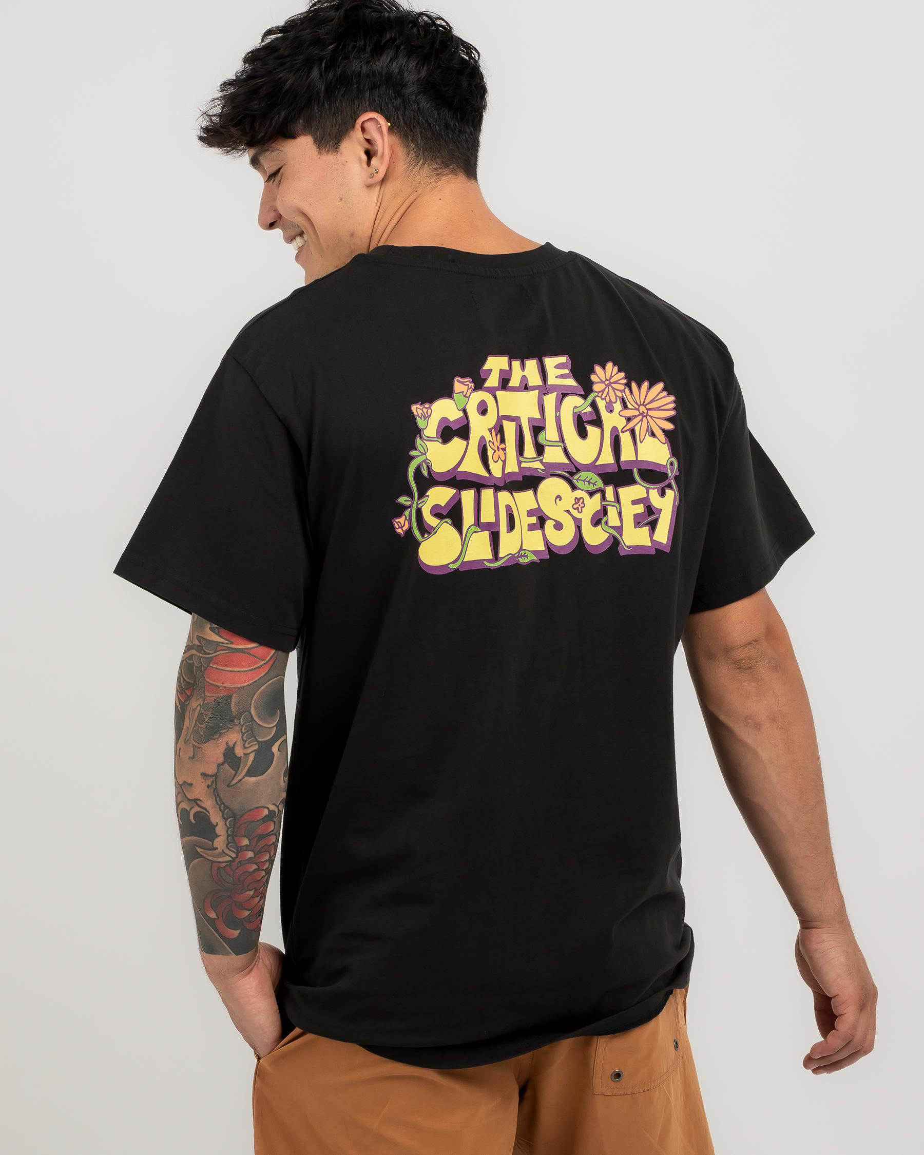 Shop The Critical Slide Society Climber T-Shirt In Black - Fast Shipping & Easy Returns - City ...