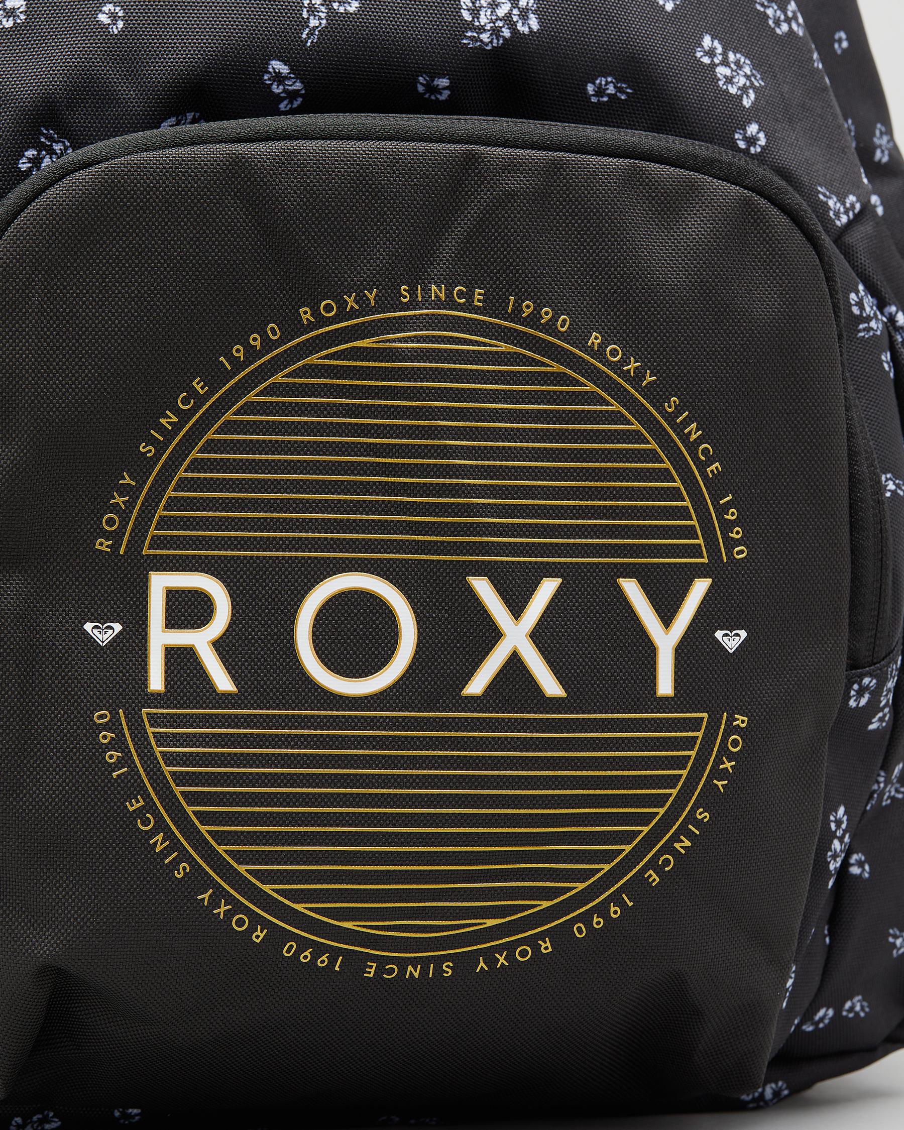 Shop Roxy Shadow Swell Backpack In Anthracite Dreamer - Fast Shipping ...