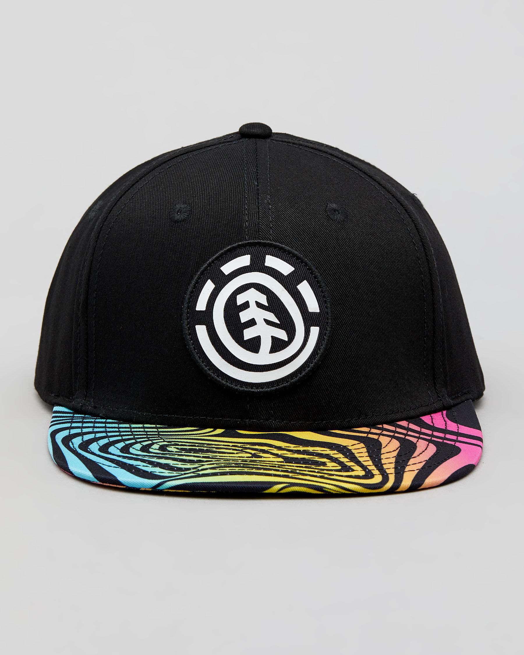 Shop Element Youth Warped Cap In Black - Fast Shipping & Easy Returns ...