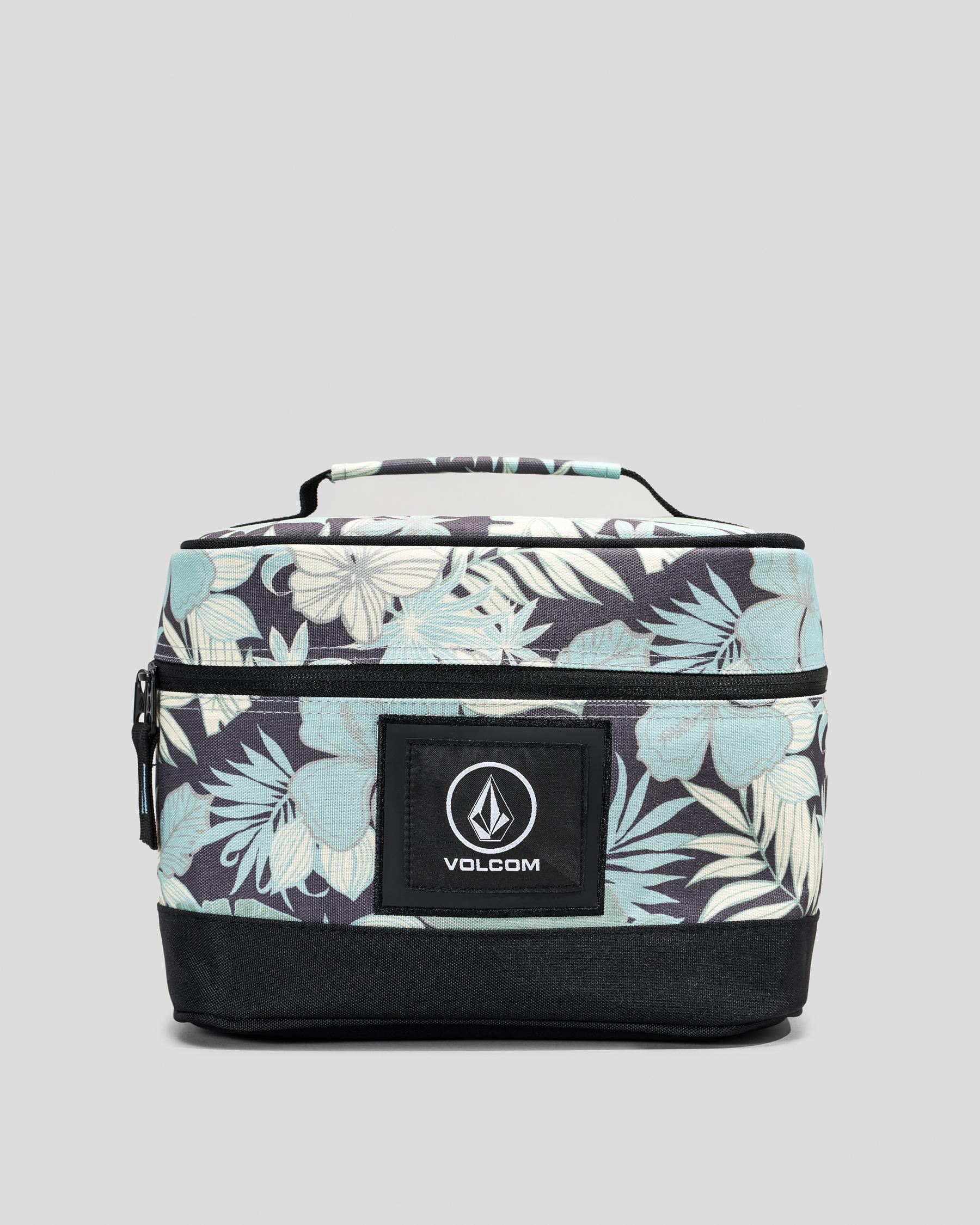 Shop Volcom Patch Attack Deluxe Makeup Case In Sea Glass - Fast Shipping & Easy Returns - City ...