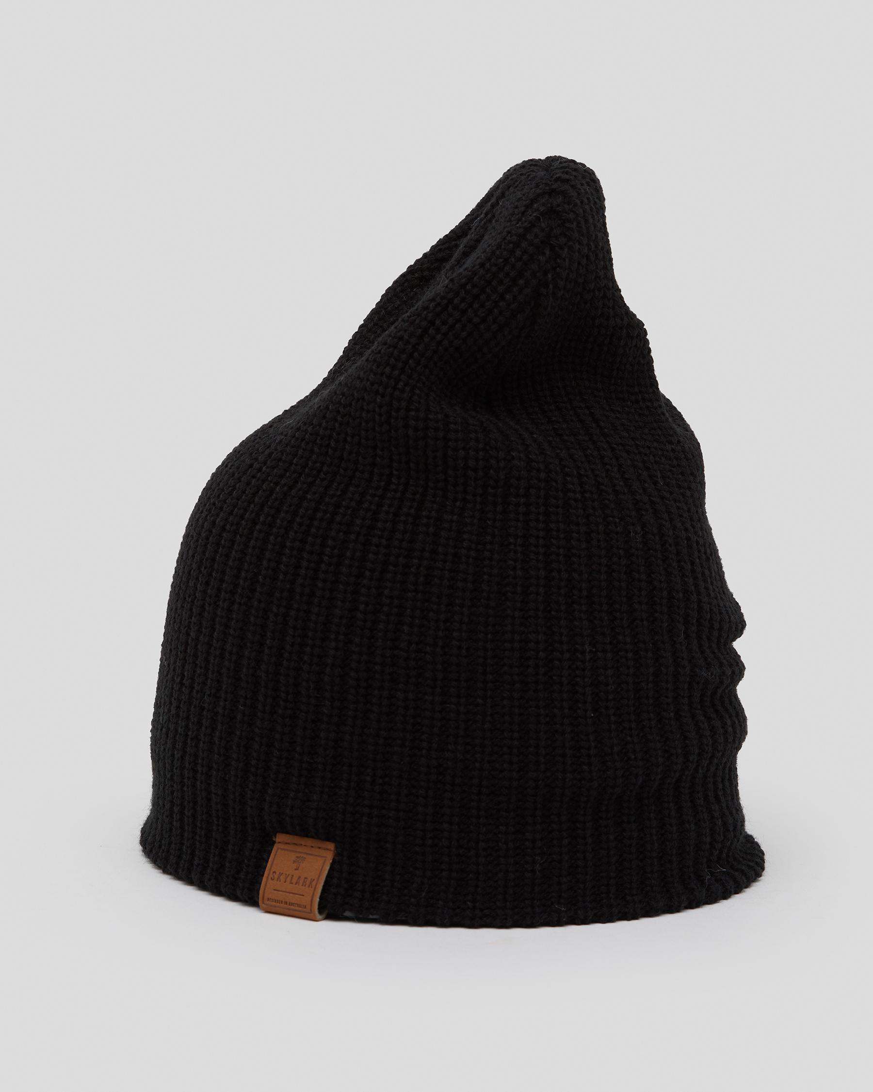 Shop Sparta Boys' Litterol Slouch Beanie In Black - Fast Shipping ...