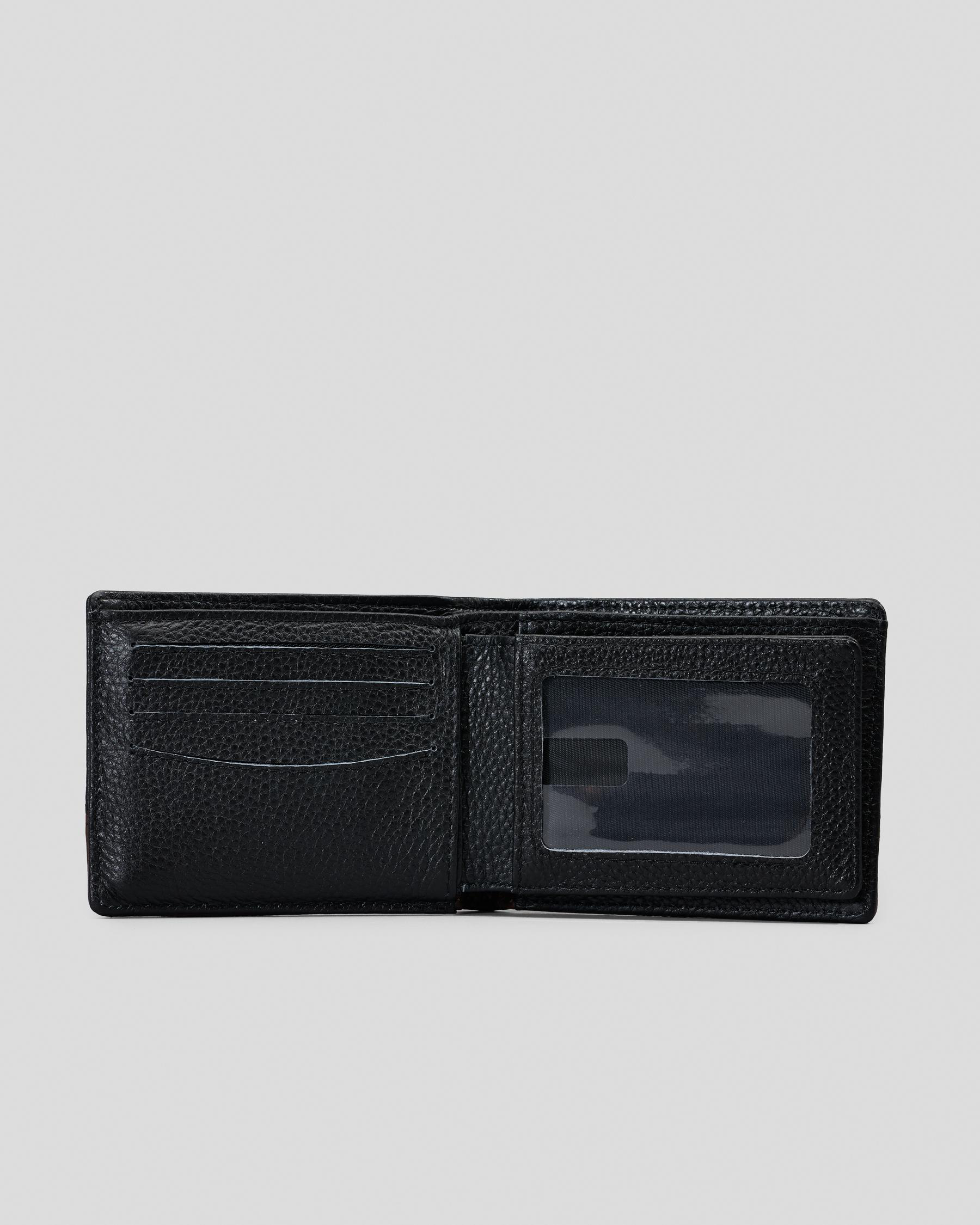 Shop Lucid Channelled Wallet In Black - Fast Shipping & Easy Returns ...