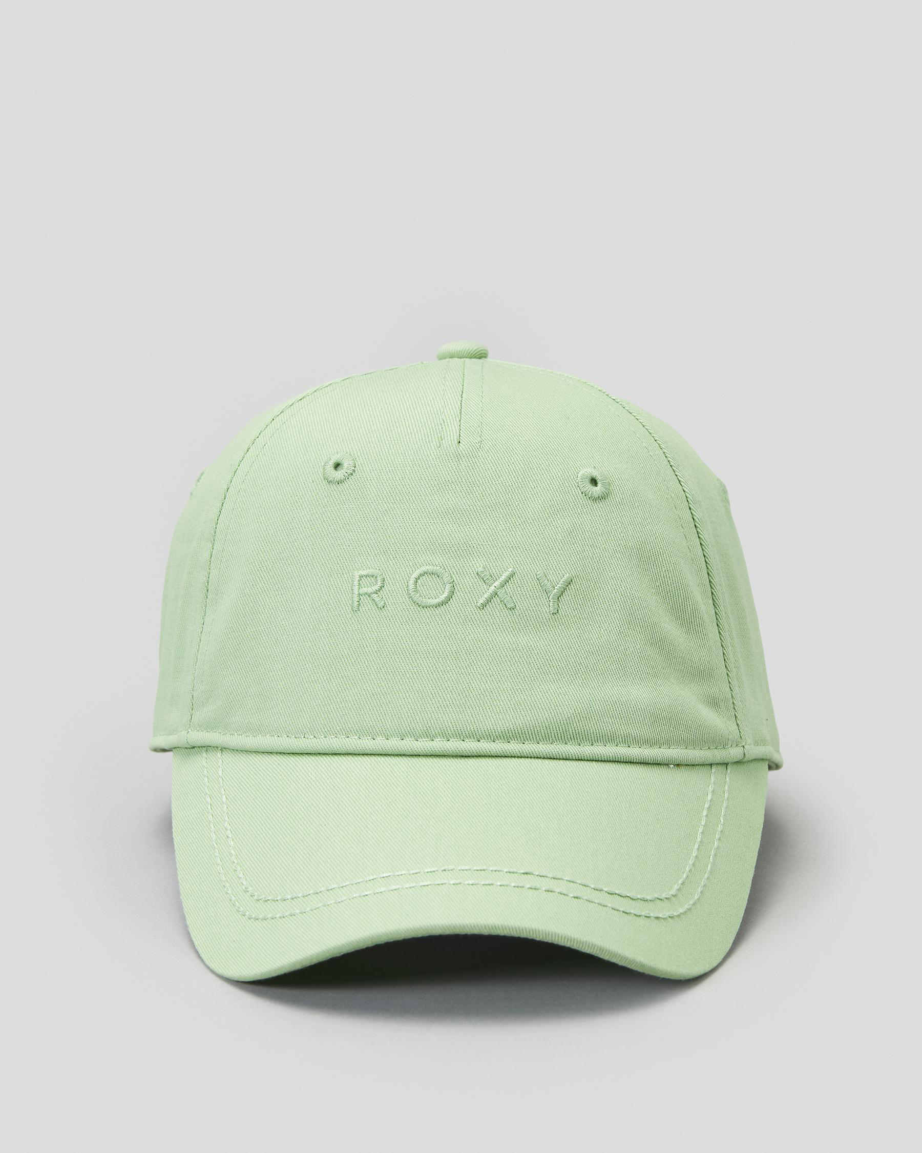 Shop Roxy Dear Believer Cap In Quiet Green - Fast Shipping & Easy ...
