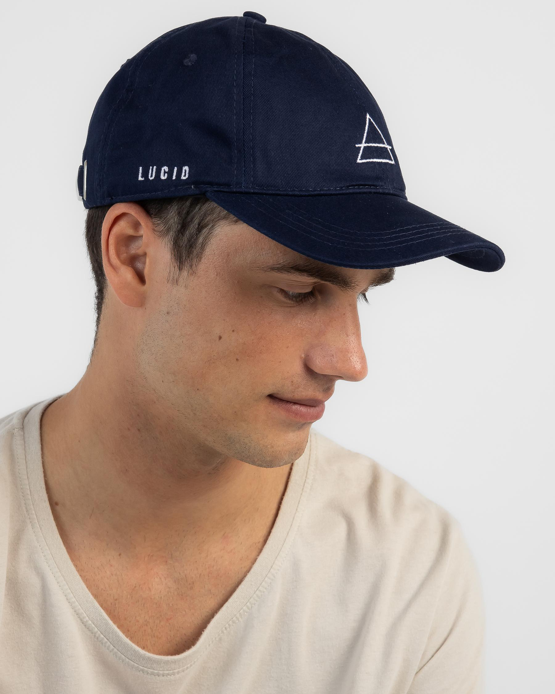Shop Lucid Uniting Dad Cap In Navy - Fast Shipping & Easy Returns ...