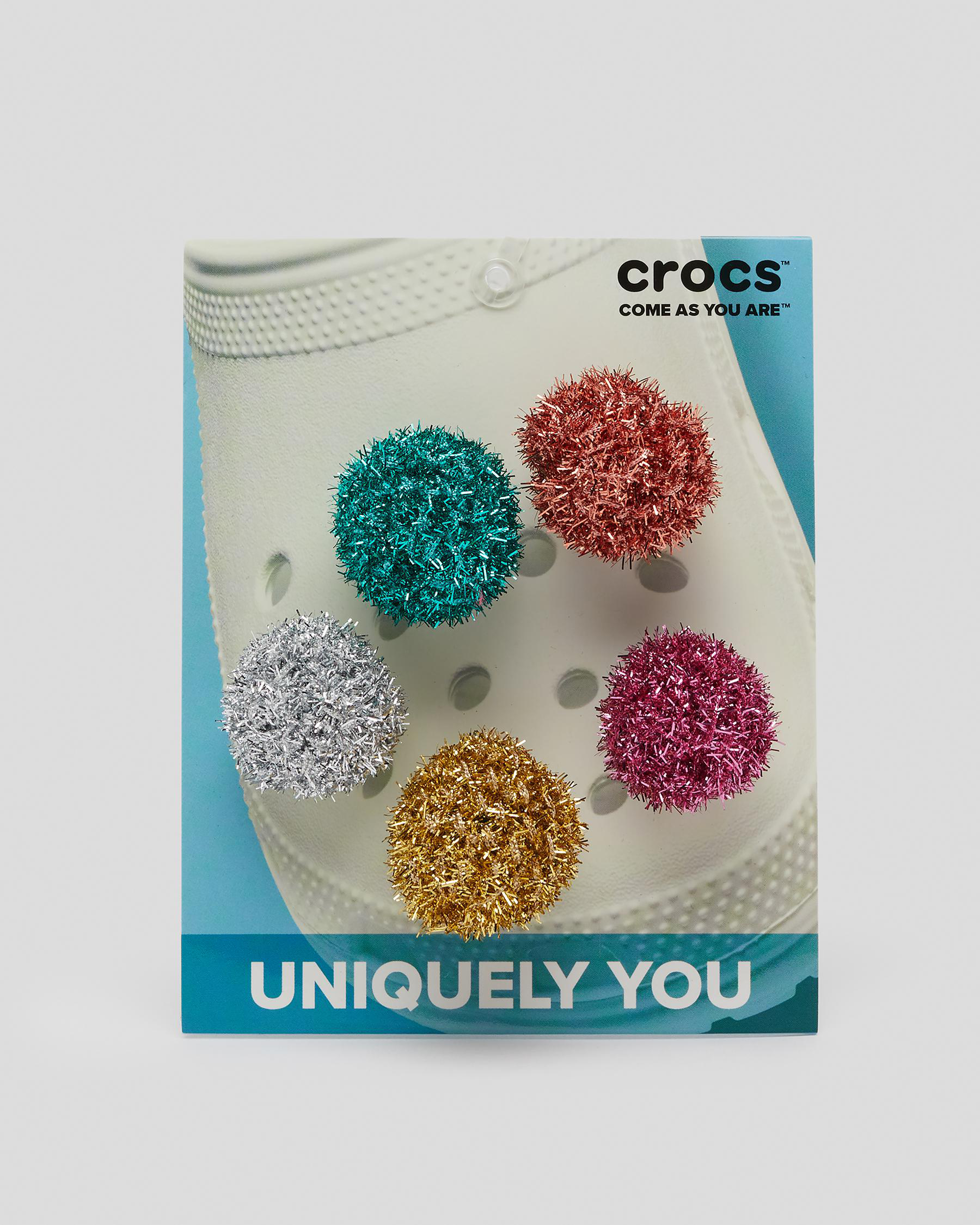 Shop Crocs HiLo Disco Jibbitz 5 Pack In Multi - Fast Shipping & Easy ...