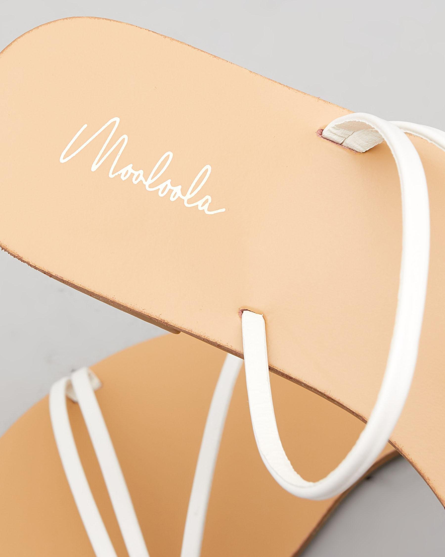 Shop Mooloola Lianna Sandals In White - Fast Shipping & Easy Returns ...