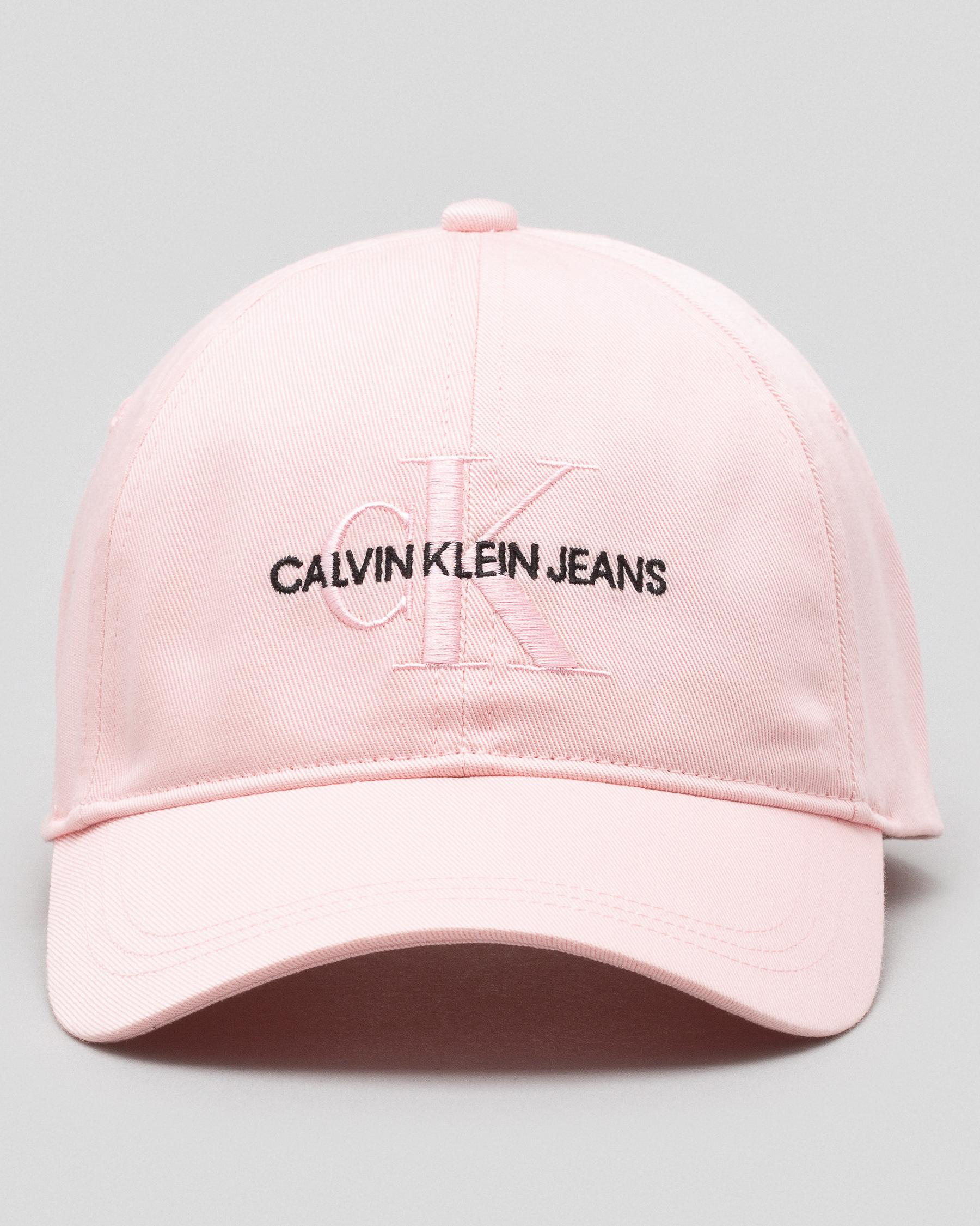 Shop Calvin Klein Monogram Cap In Blossom - Fast Shipping & Easy ...