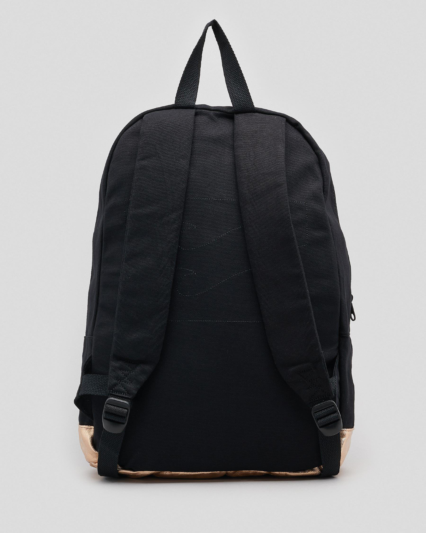 Shop Billabong Shine Bright Backpack In Black - Fast Shipping & Easy ...