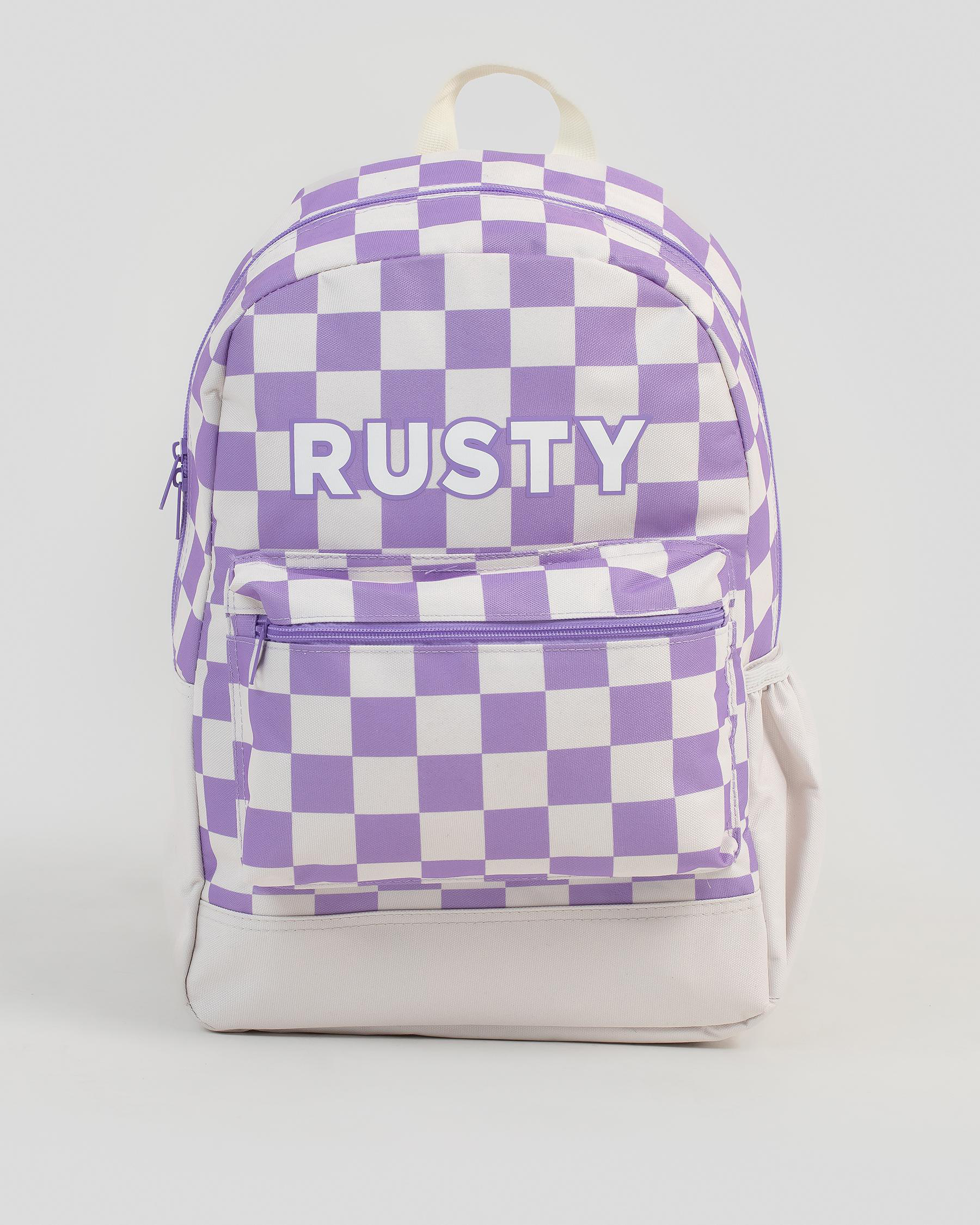 Rusty Academy Backpack In Pastel Lilac - Fast Shipping & Easy Returns ...