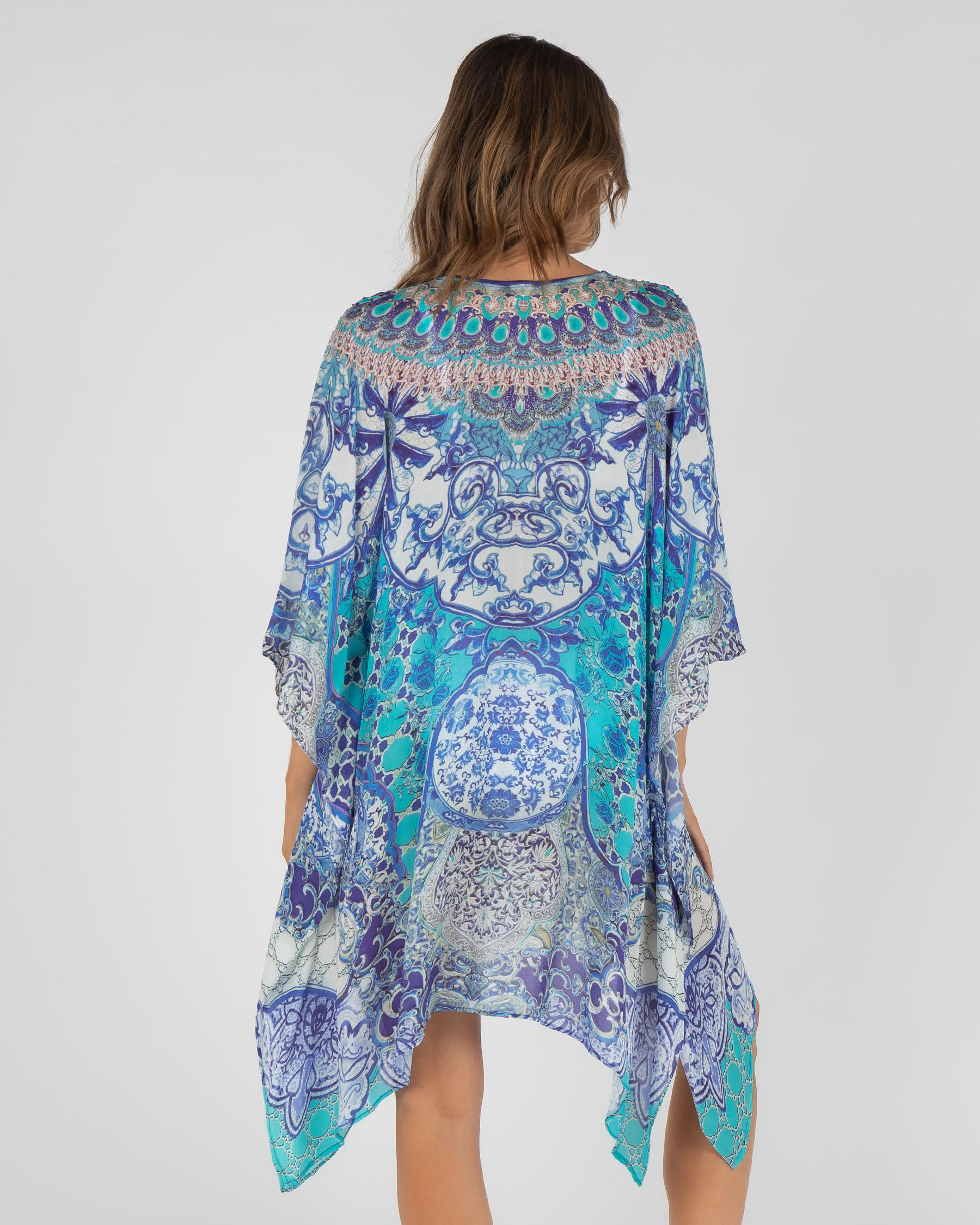 Shop Kaiami Ios Beach Cover In Blue - Fast Shipping & Easy Returns ...