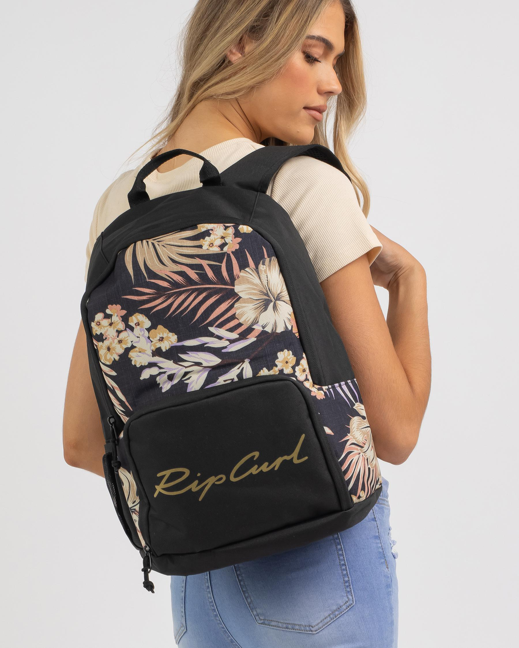 Shop Rip Curl Evo Backpack In Black - Fast Shipping & Easy Returns ...