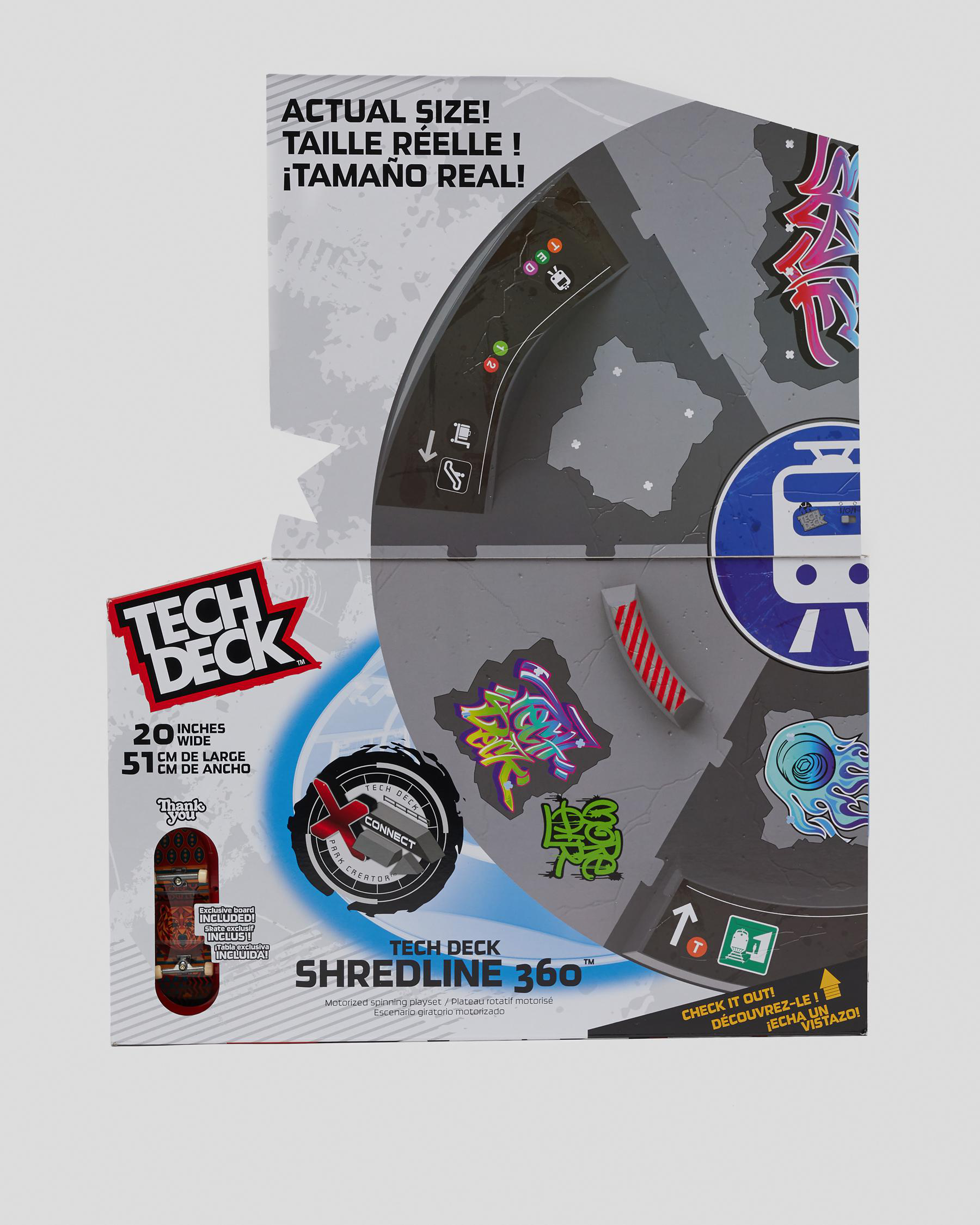 Tech Deck Shredline 360 Turntable In Assorted - FREE* Shipping & Easy ...