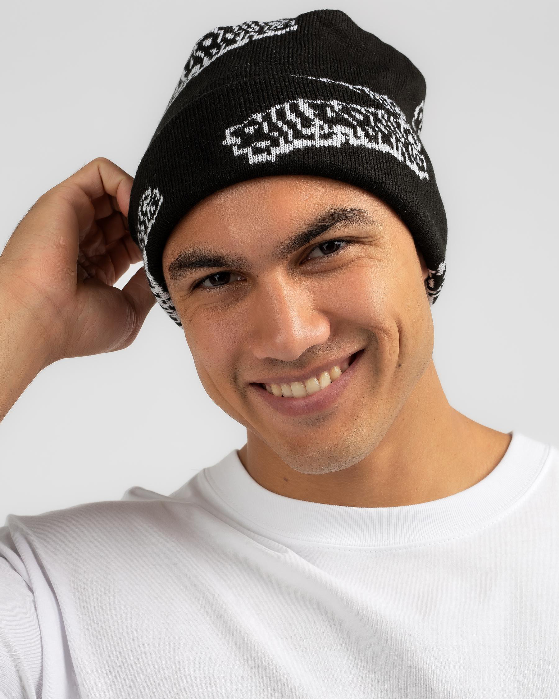 Shop Billabong Filthy Cuff Beanie In Black - Fast Shipping & Easy ...