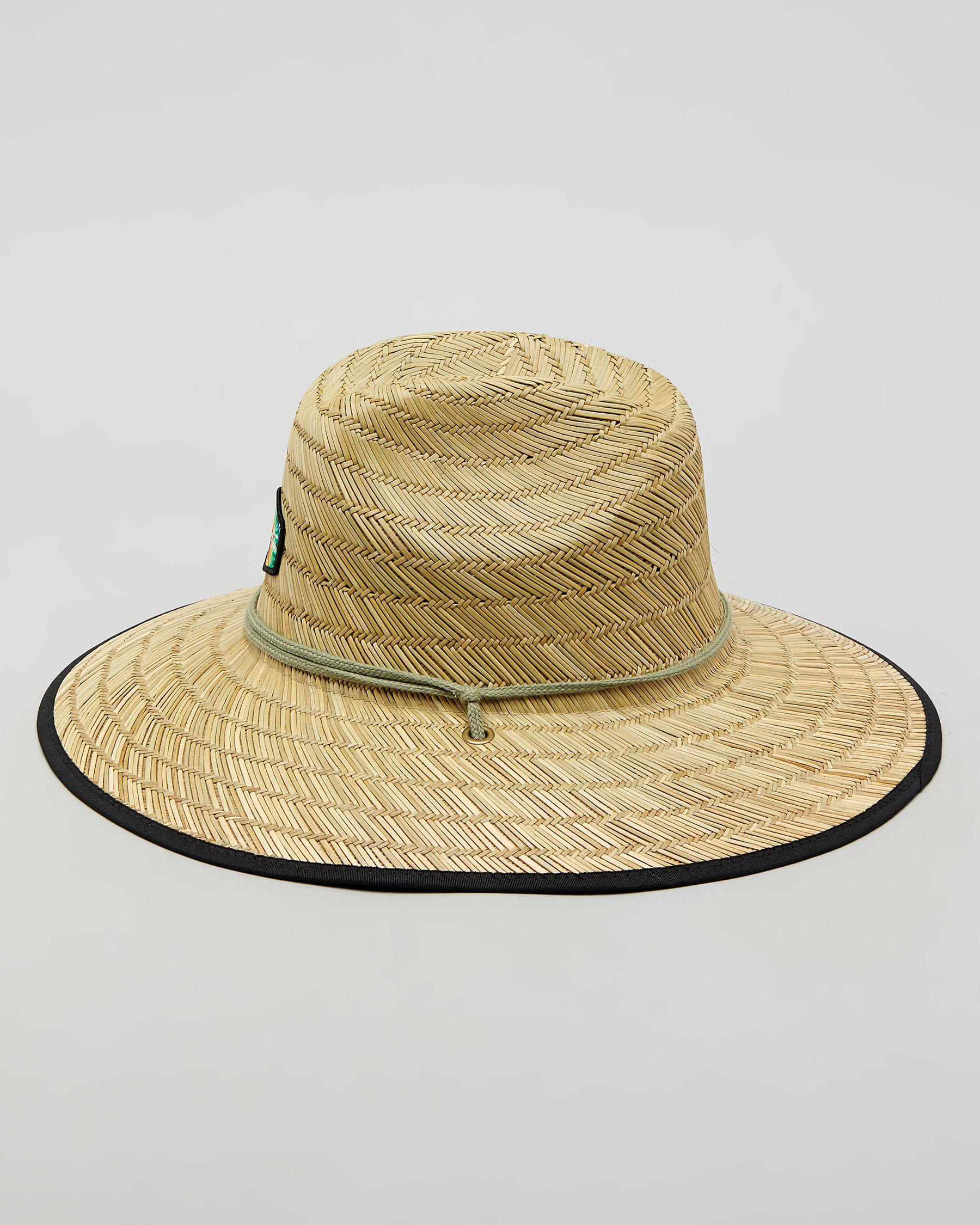 Shop Sanction Funky Straw Hat In Natural/multi - Fast Shipping & Easy ...