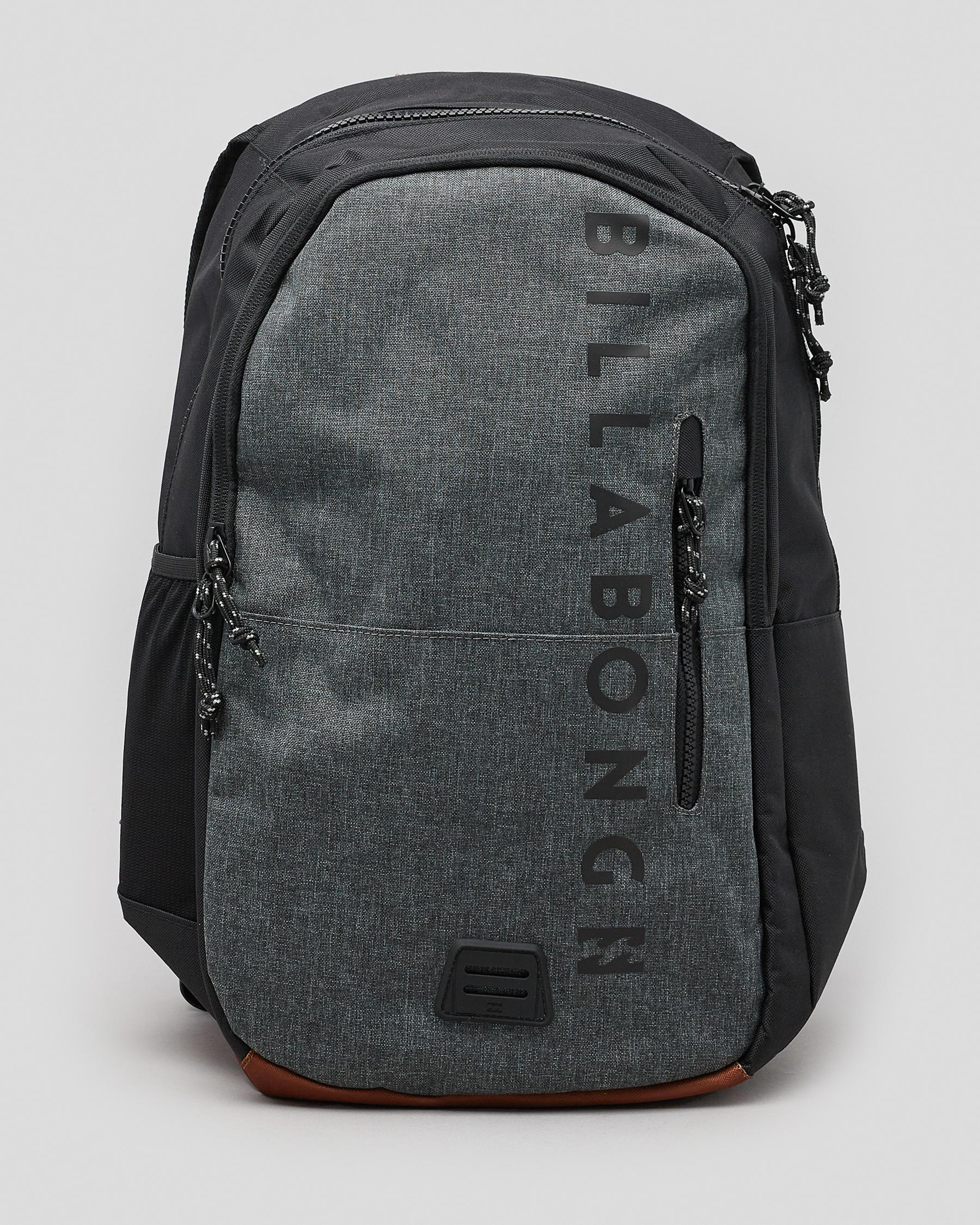 Billabong Norfolk Backpack In Black/tan - FREE* Shipping & Easy Returns ...