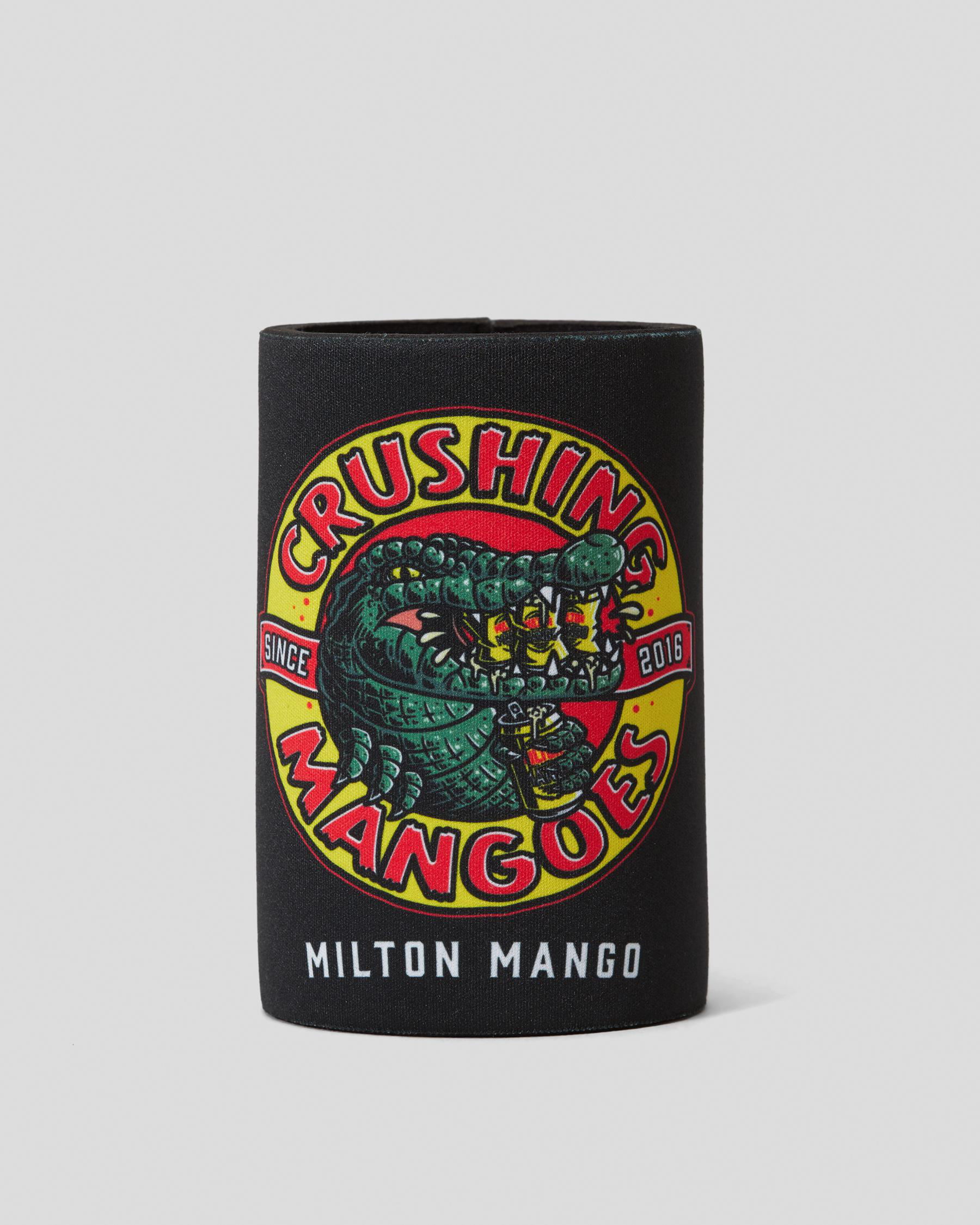 Shop Milton Mango Crushing Mangos Stubby Cooler In Yellow - Fast ...