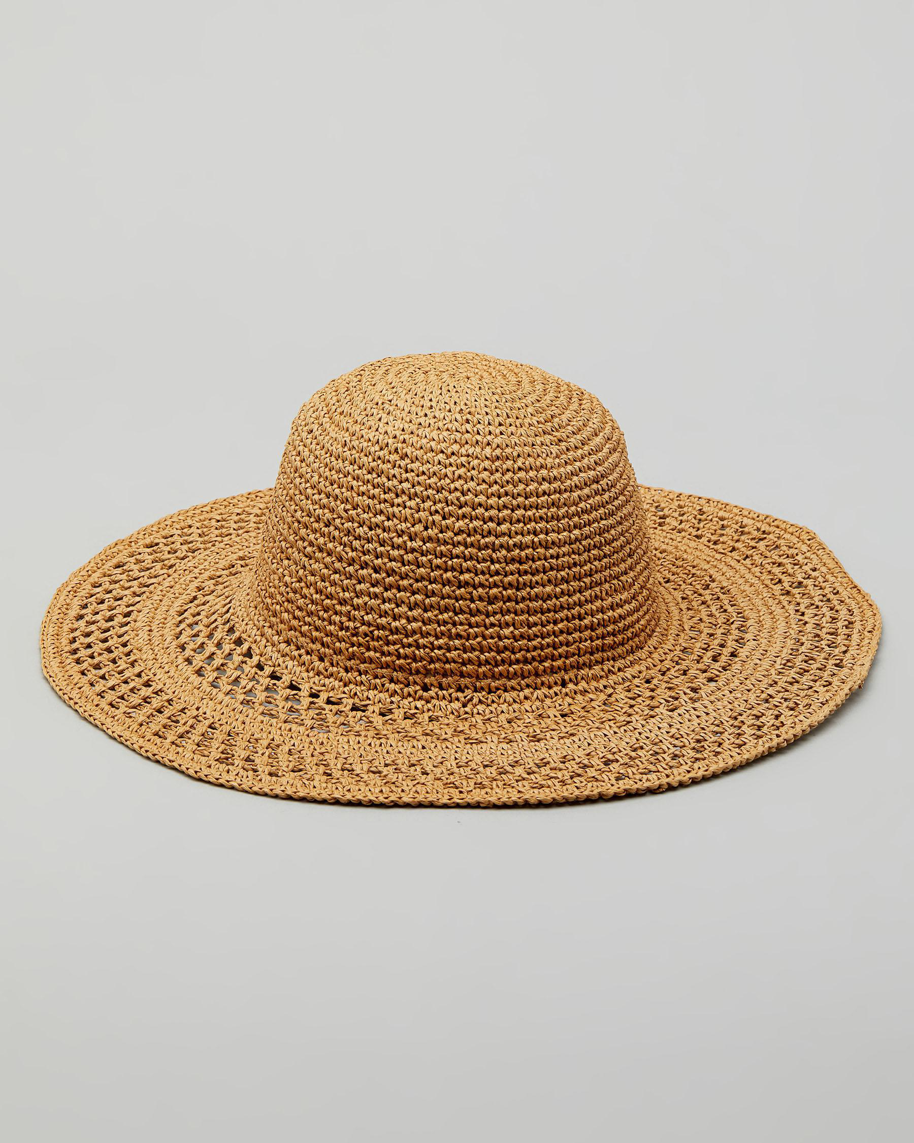 Shop Rhythm Lola Straw Hat In Straw - Fast Shipping & Easy Returns ...