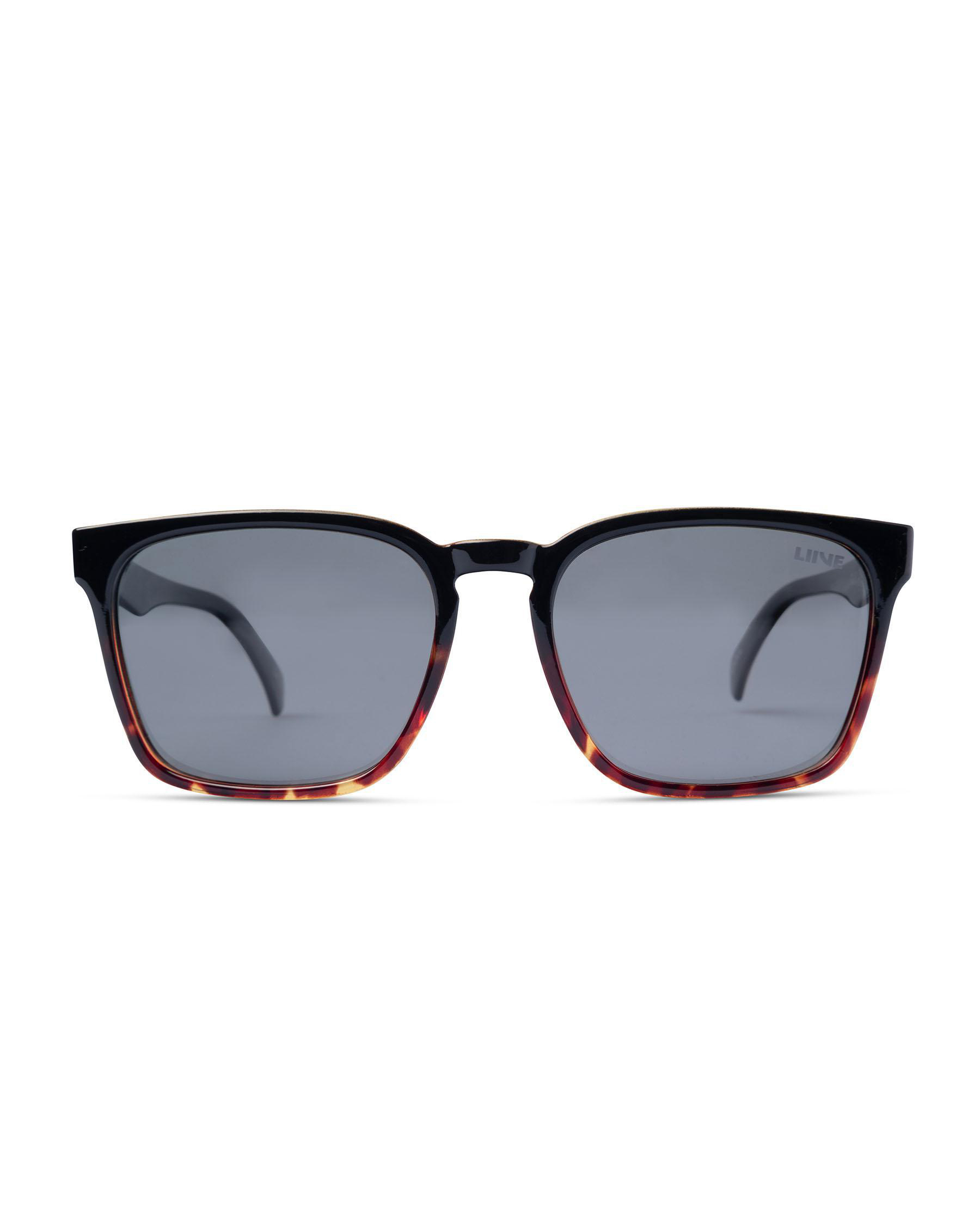 Shop Liive Alik Polarized Sunglasses In Black Gold Tortoise - Fast ...