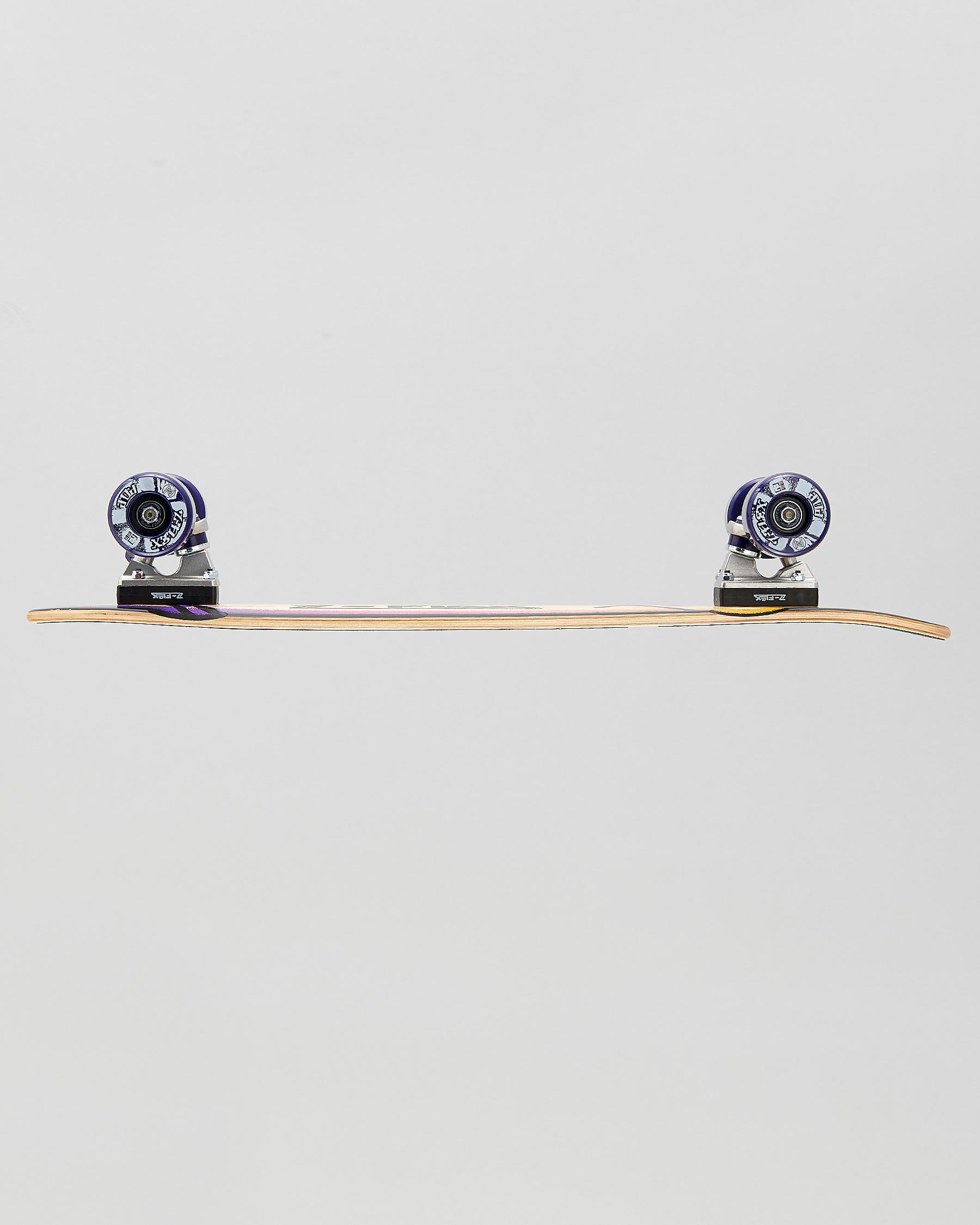Shop Z-flex Pop Purp Fade 27" Cruiser Skateboard In Purple - Fast ...