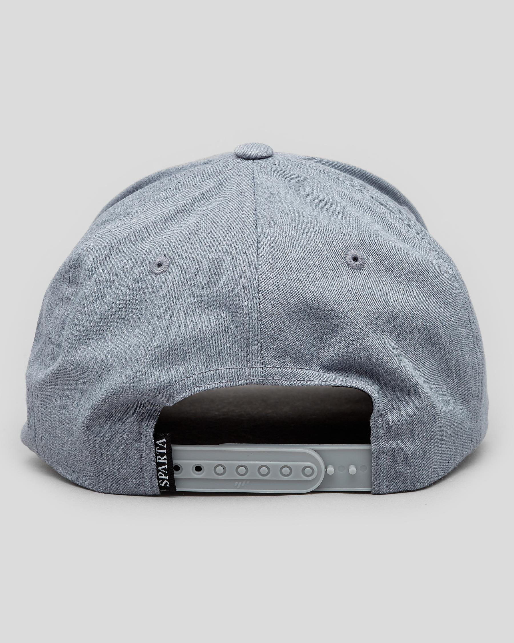 Shop Sparta Crusade Snapback Cap In Grey Heather - Fast Shipping & Easy ...
