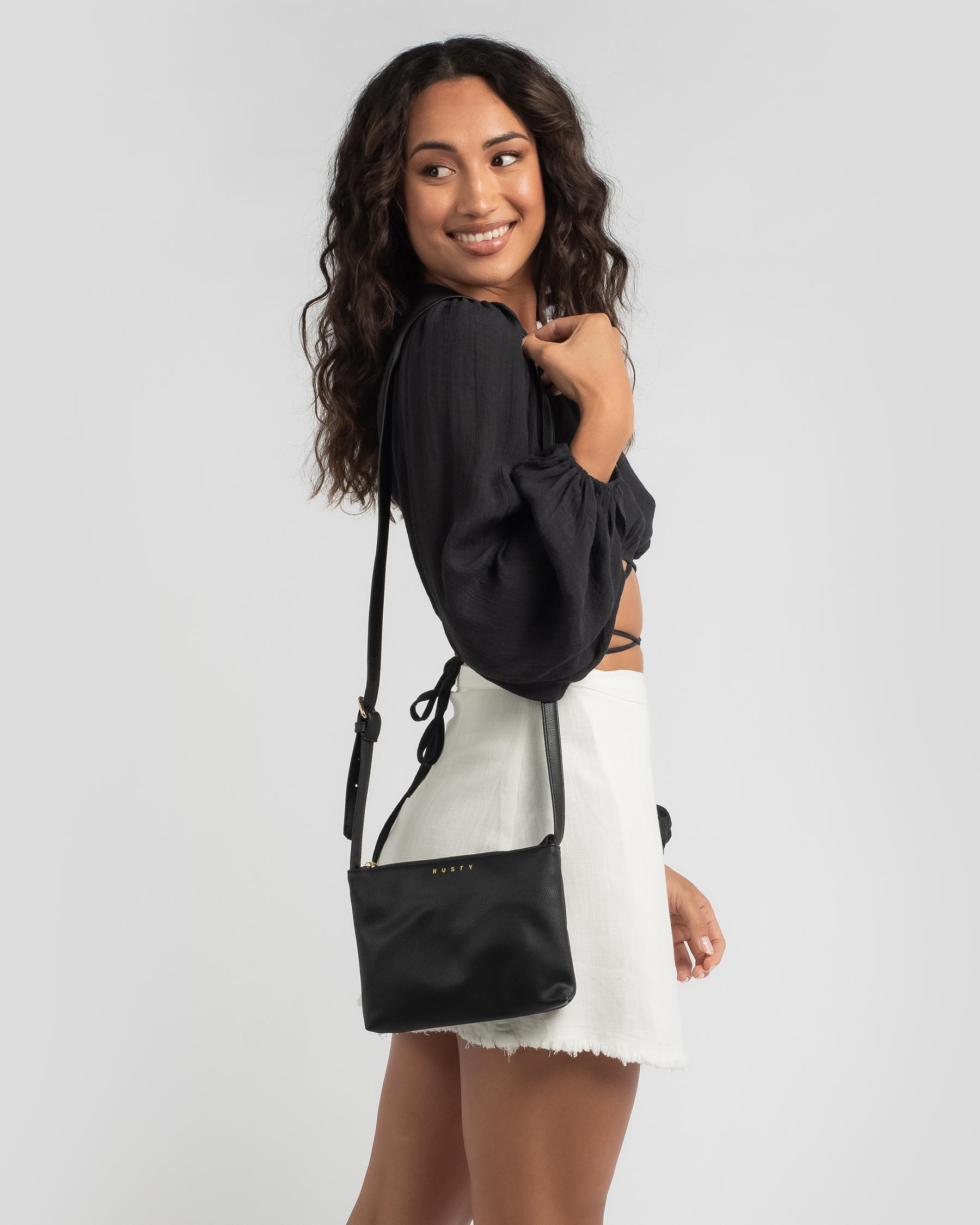 Shop Rusty Genesis Crossbody Bag In Bk1 - Fast Shipping & Easy Returns ...