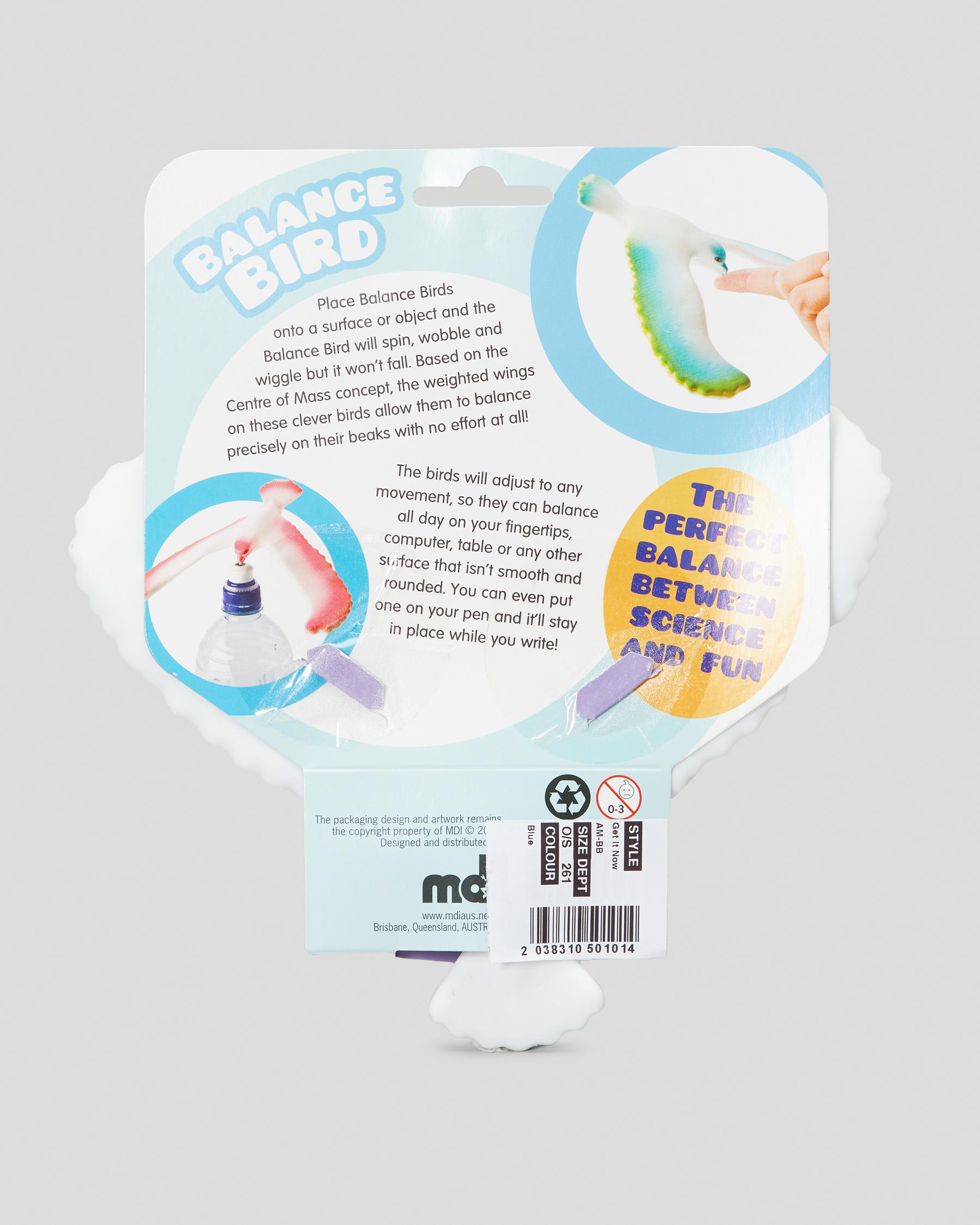 Shop Get It Now Balance Birds Toy In Blue - Fast Shipping & Easy ...