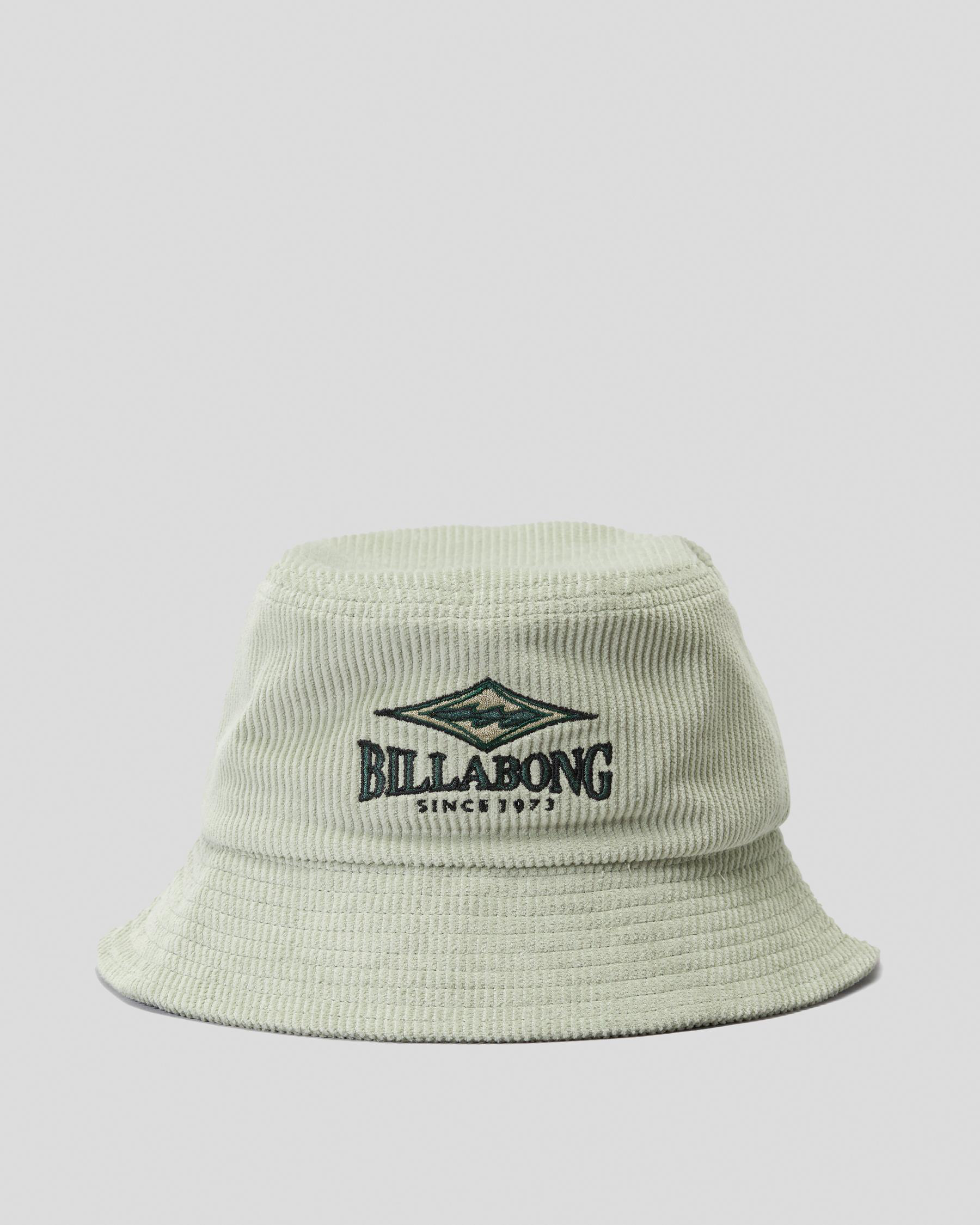 Shop Billabong Bong Days Bucket Hat In Light Sage - Fast Shipping ...
