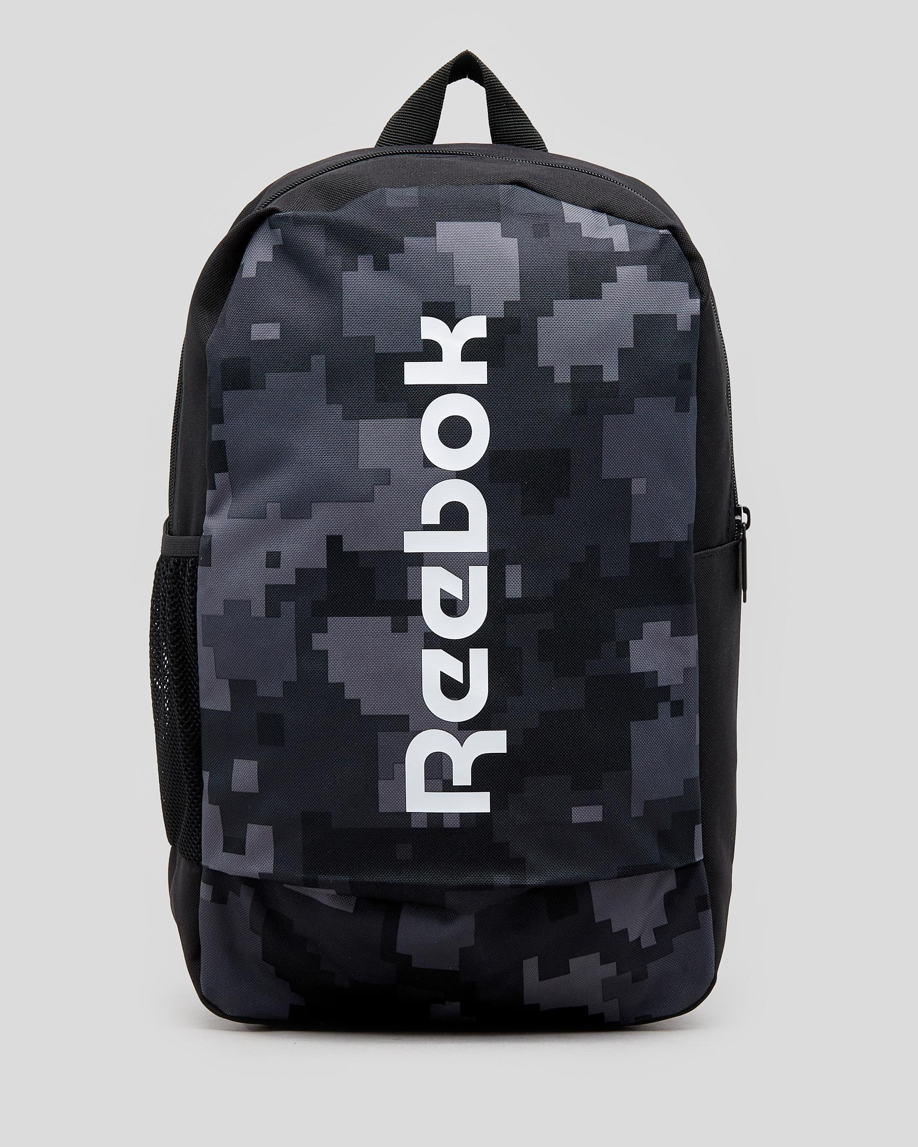 Shop Reebok Act Core Gr Backpack In Black - Fast Shipping & Easy ...