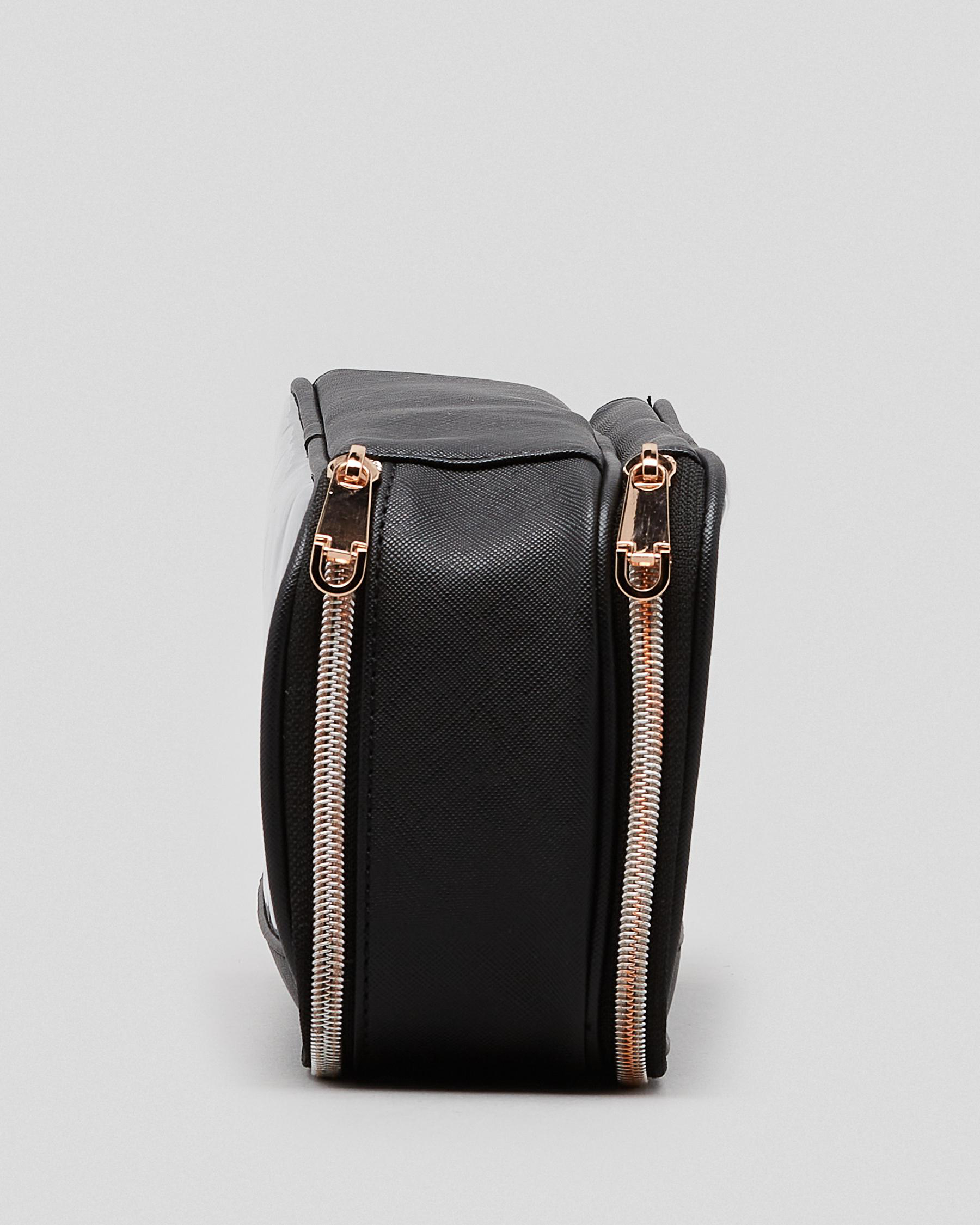 Shop Ava And Ever Audrey Makeup Case In Black - Fast Shipping & Easy ...