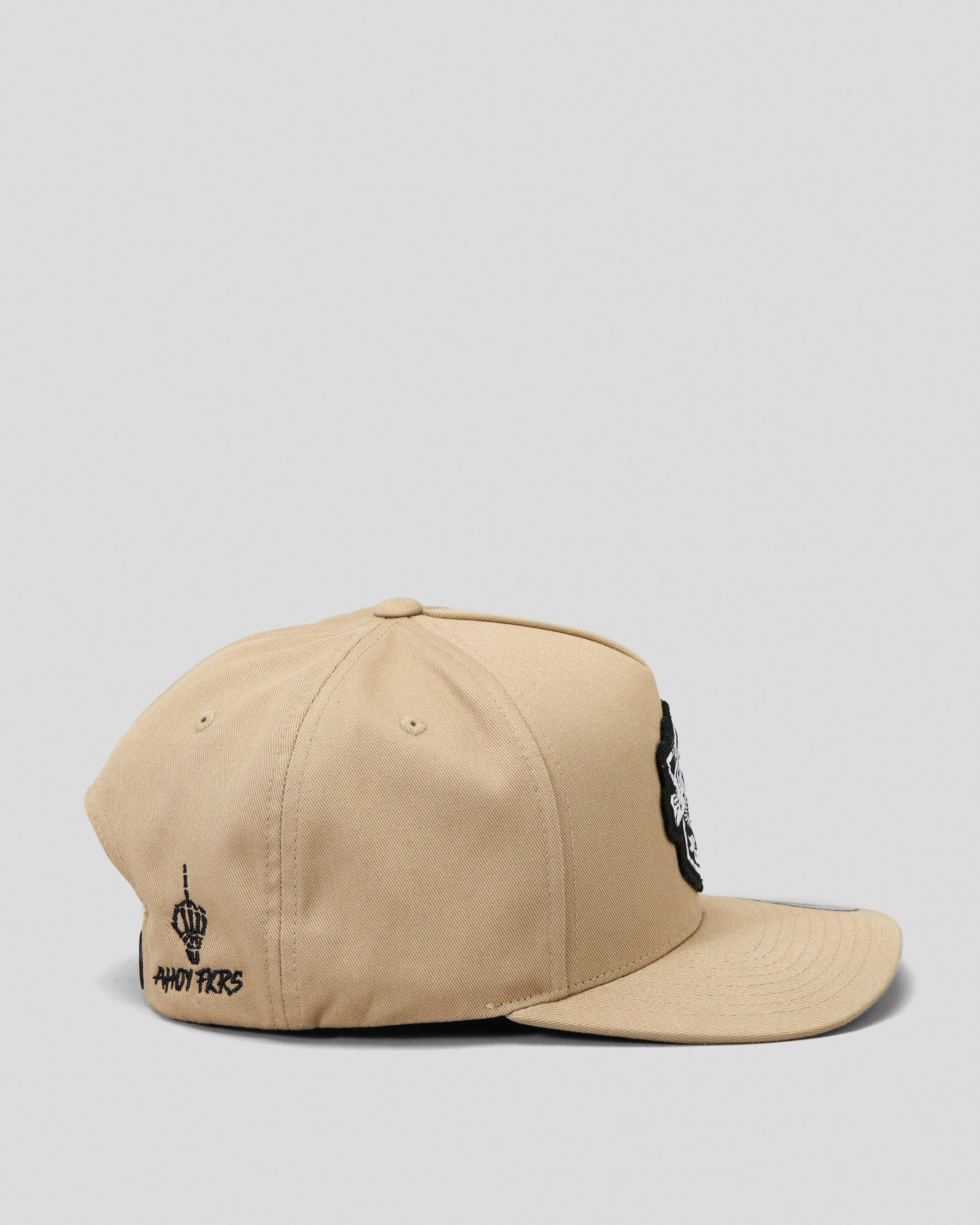 The Mad Hueys Full Throttle Twill Snapback Cap In Tan - FREE* Shipping ...